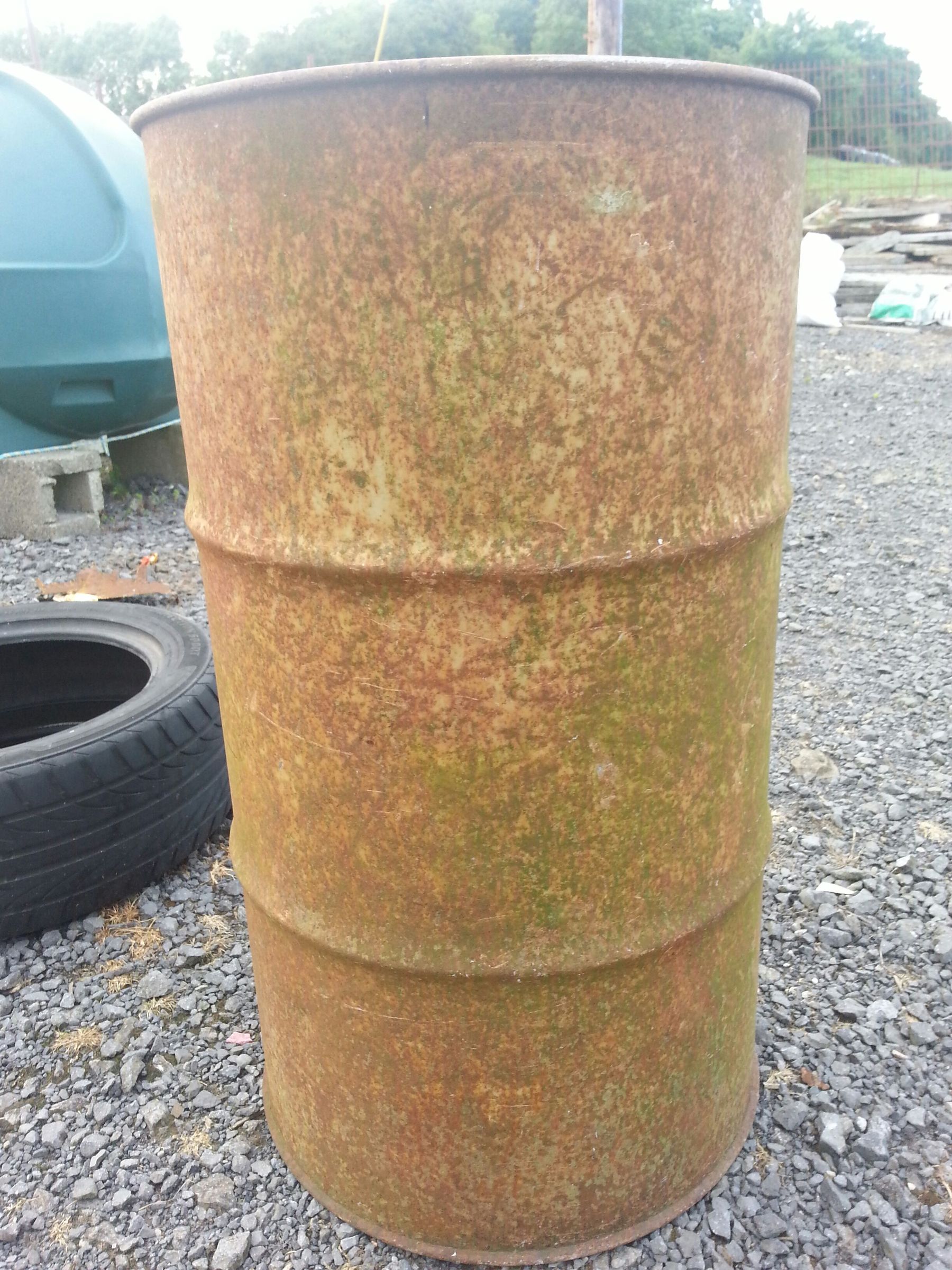 Oil Drum Garden Fire Pit With a Skyline..!! : 10 Steps (with Pictures ...