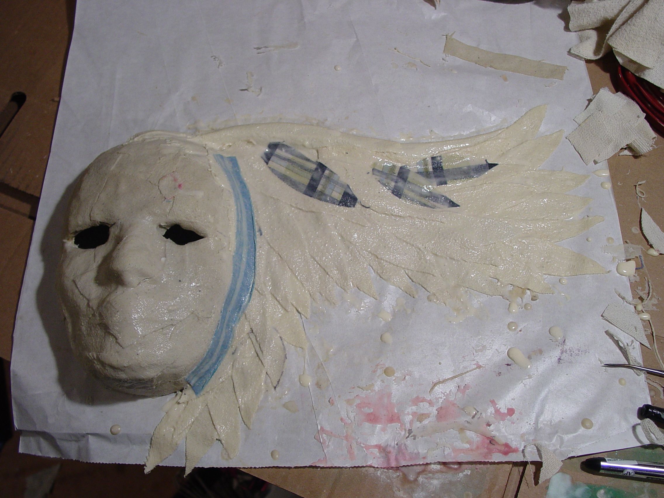 Dark Angel Mask Made Easy. : 5 Steps - Instructables
