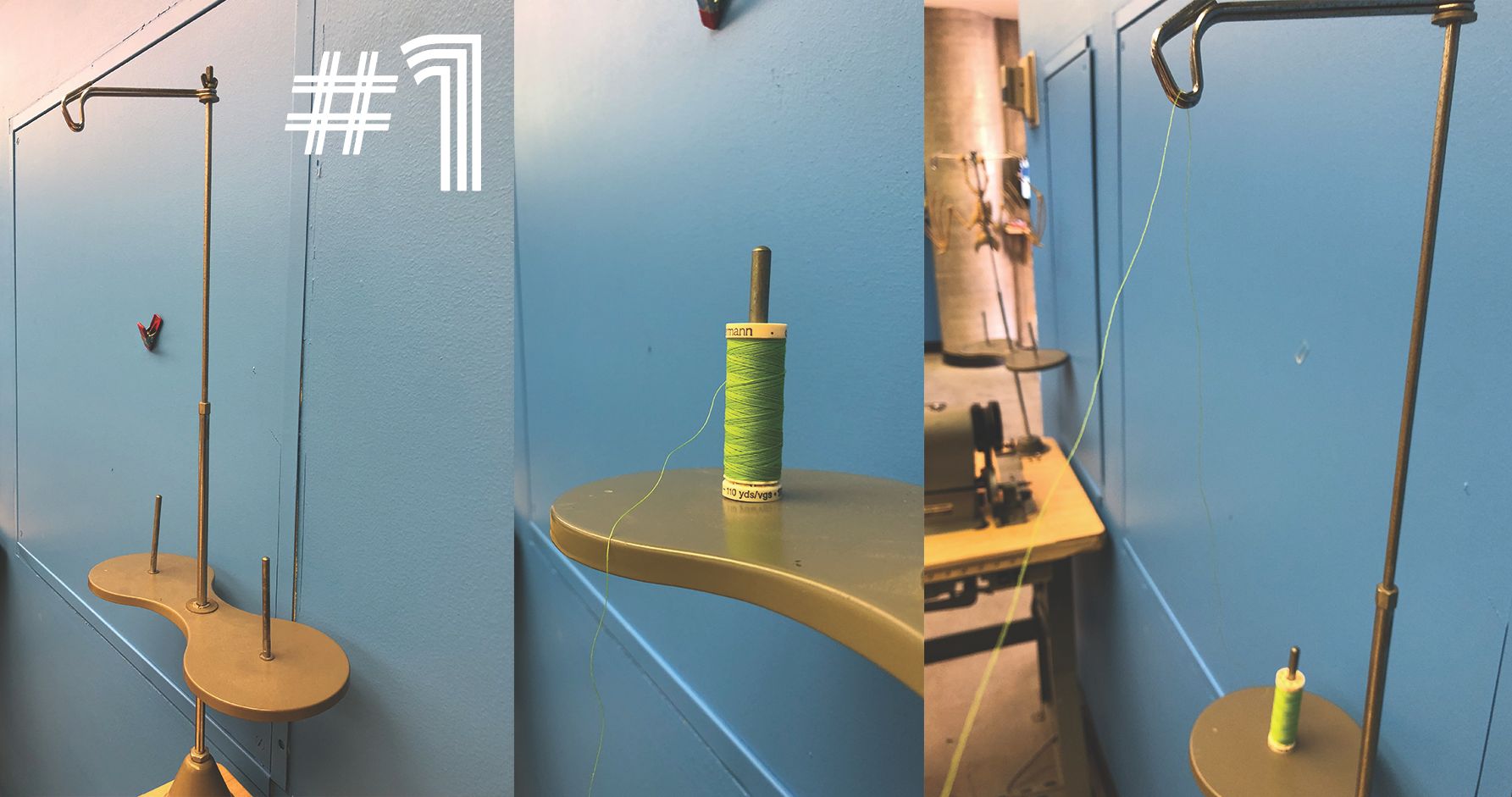 How to Thread a Juki Industrial Sewing Machine : 8 Steps (with Pictures ...