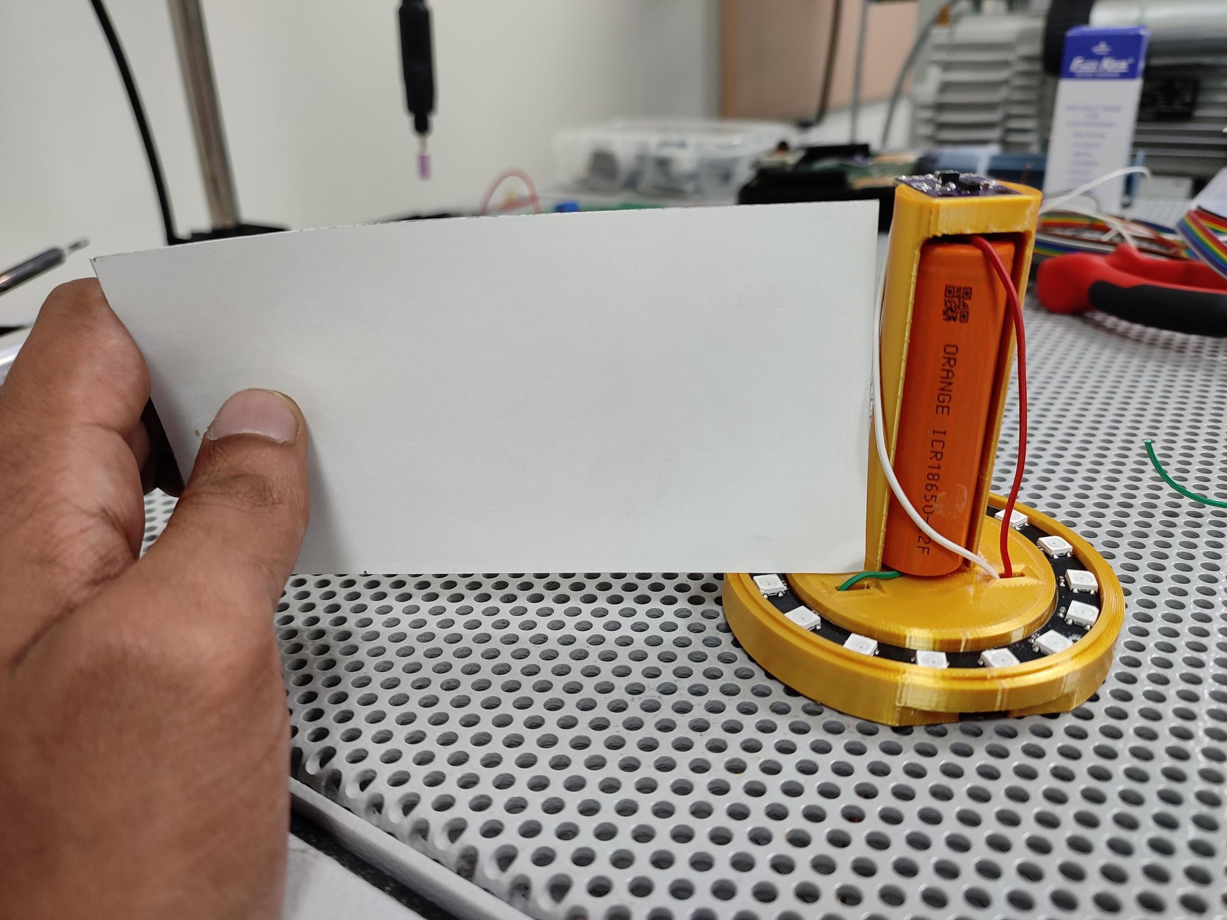 GESTURE CONTROLLED HOLOGRAPHIC MOOD LAMP : 11 Steps (with Pictures) - Instructables