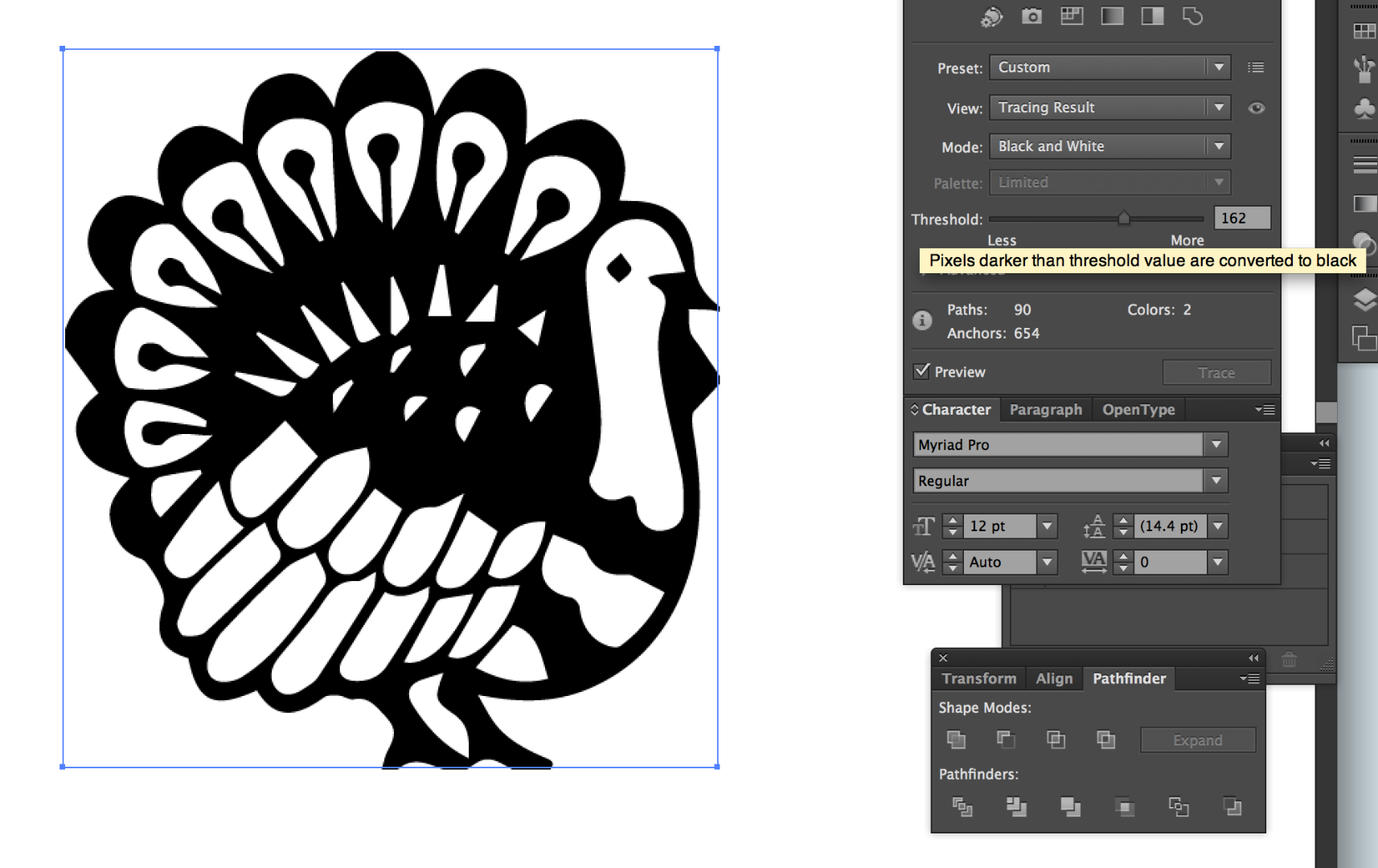 3D-Printed Thanksgiving Stake Decoration From 2D Image With Tinkercad ...