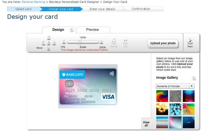Putting Useful Pictures on Your Barclays Credit/debit Card - Instructables