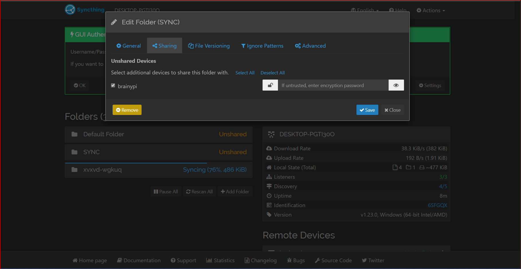 Syncthing Backup Server Using Brainypi : 16 Steps - Instructables