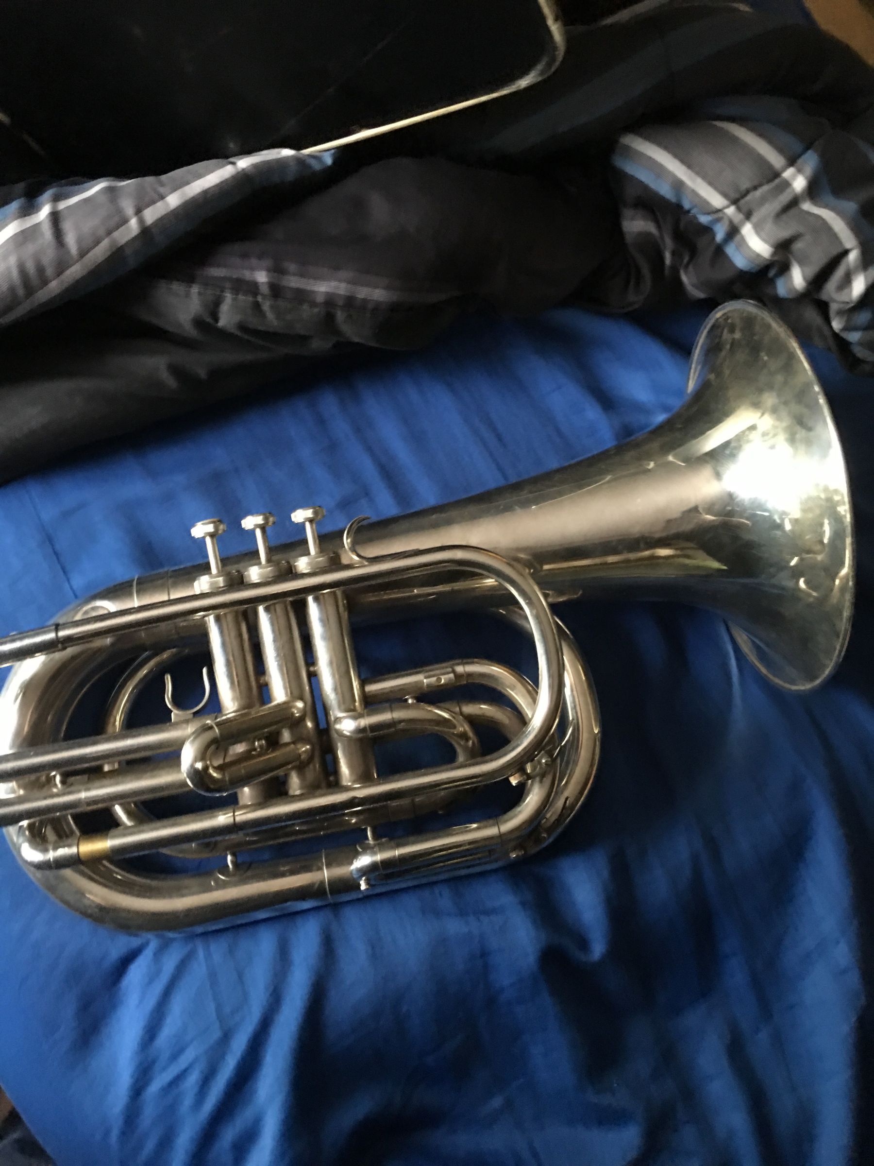 How to Play the Marching Baritone AKA the War Trumpet : 3 Steps ...