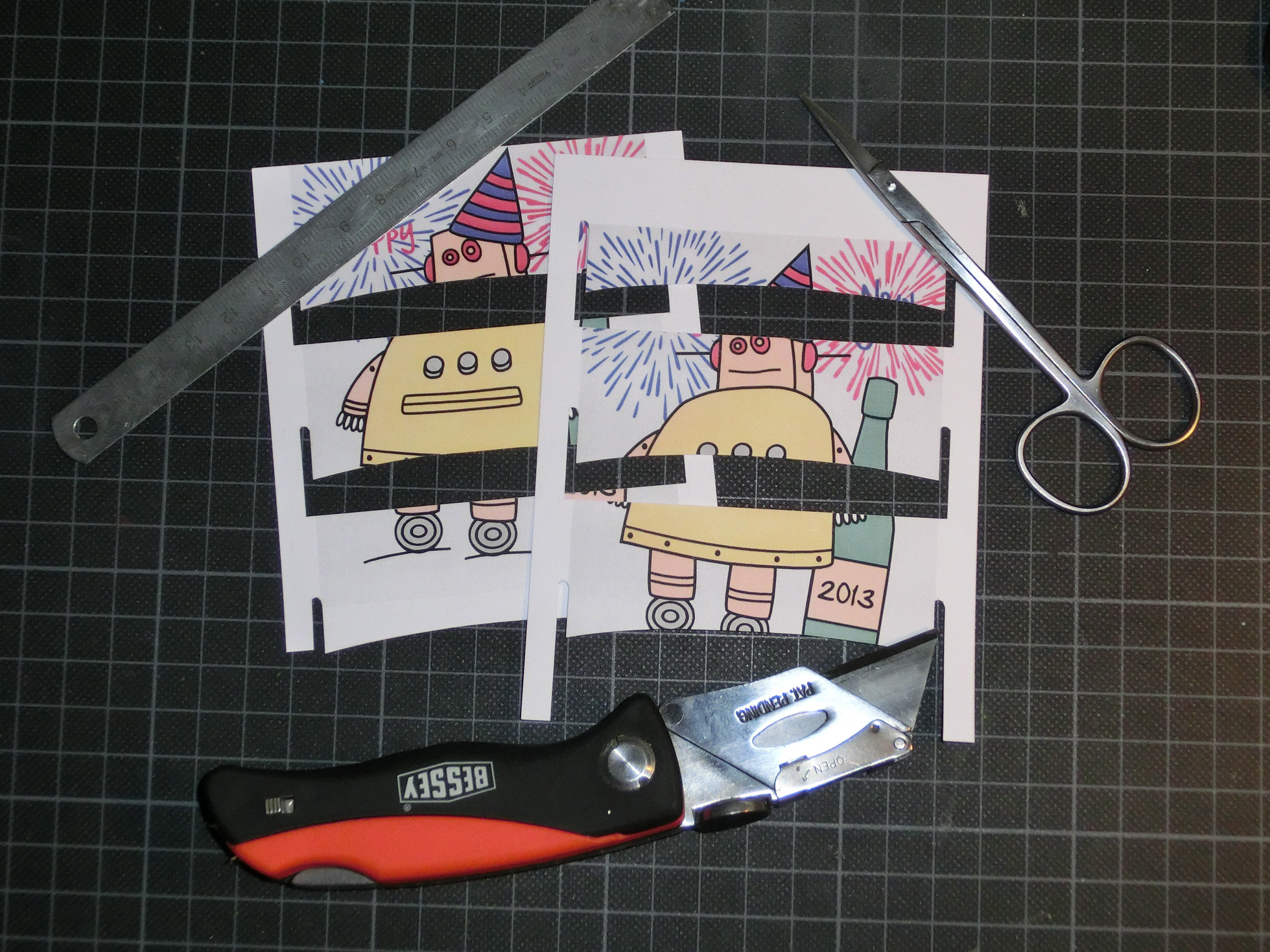 Two Image Sliding Card : 5 Steps (with Pictures) - Instructables