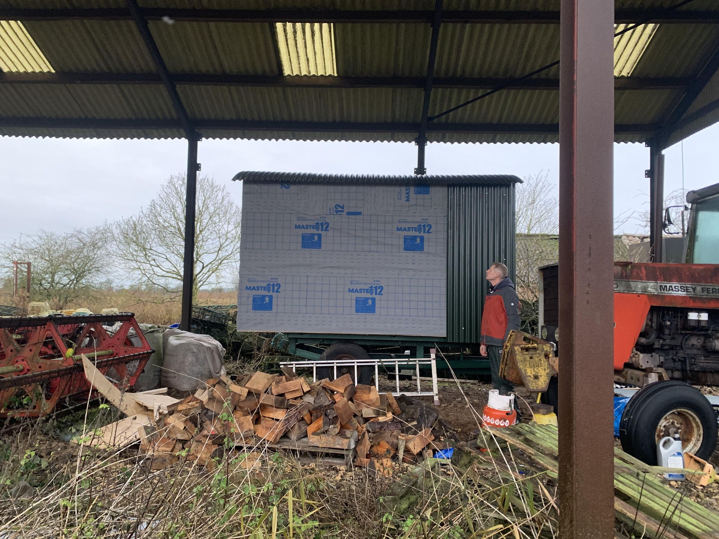 Self Build Shepherds Hut. Step by Step With Photos. Off Grid Living ...