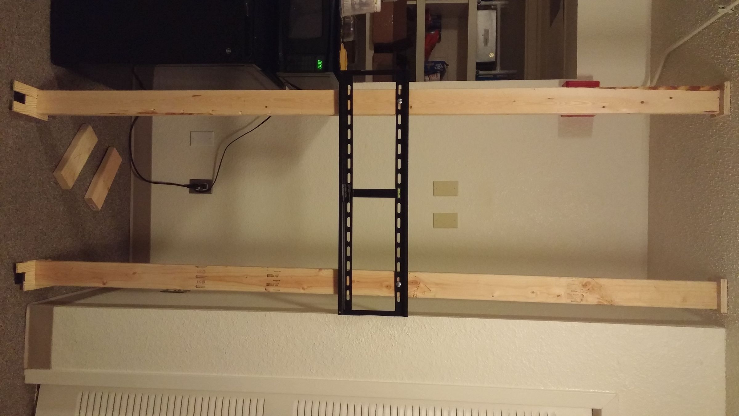 Mount a TV Without Putting Holes in the Wall : 3 Steps - Instructables