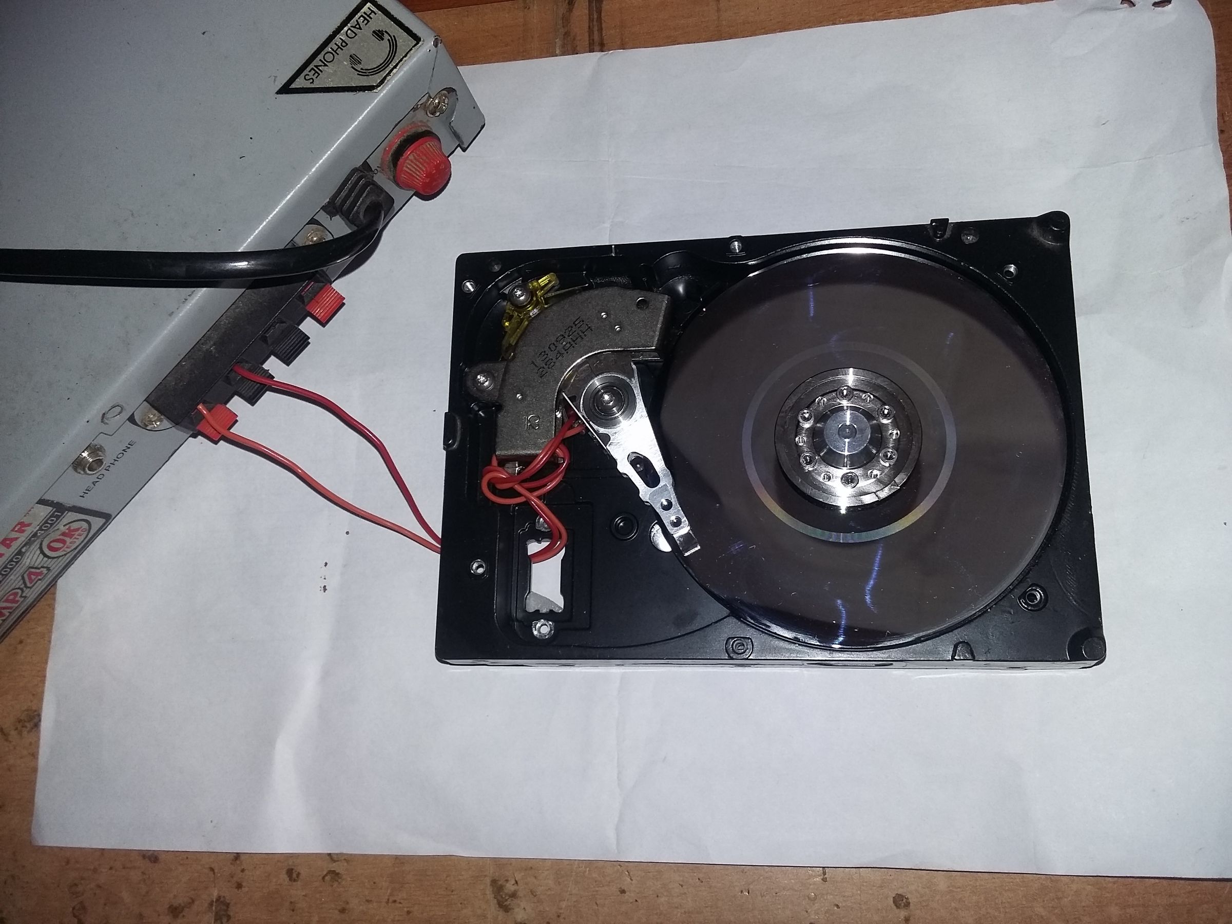 HDD Speaker (Hard Drive Speaker) : 6 Steps (with Pictures) - Instructables