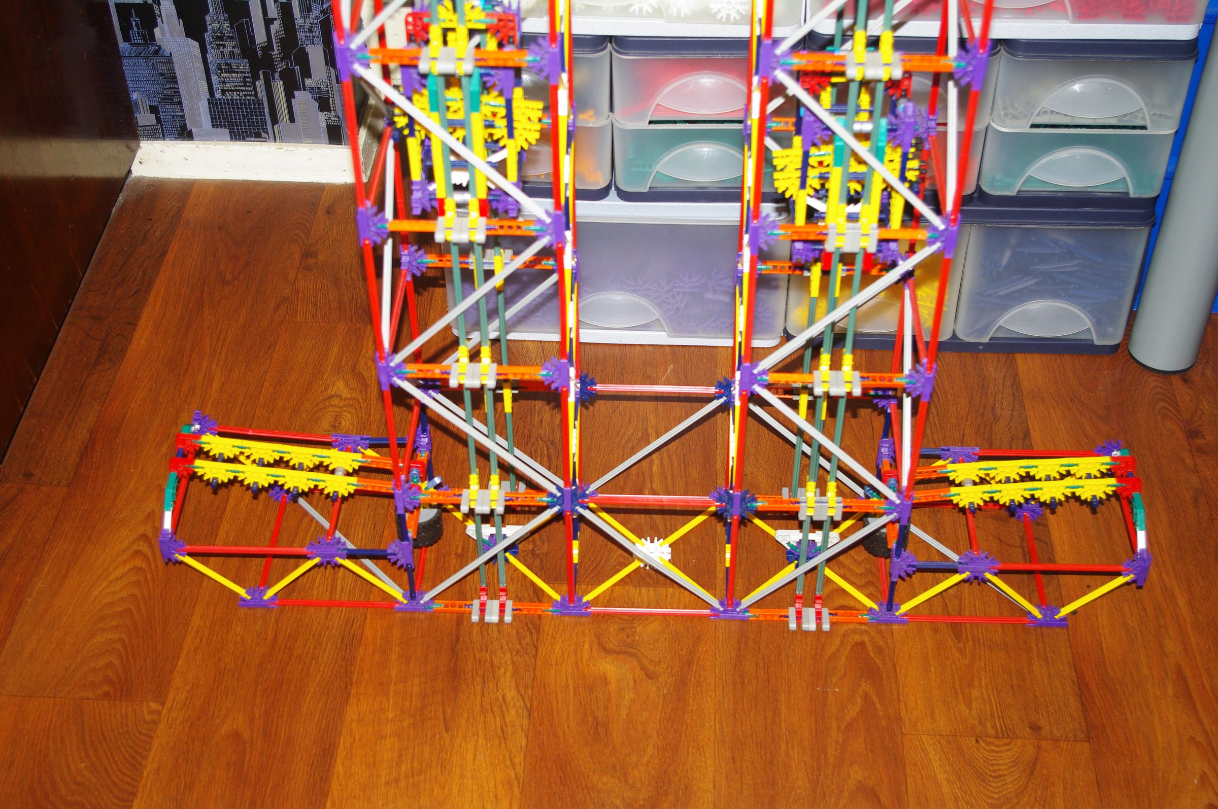 Double Chain Elevator Lift, a K'nex Ball Machine Lift : 6 Steps ...