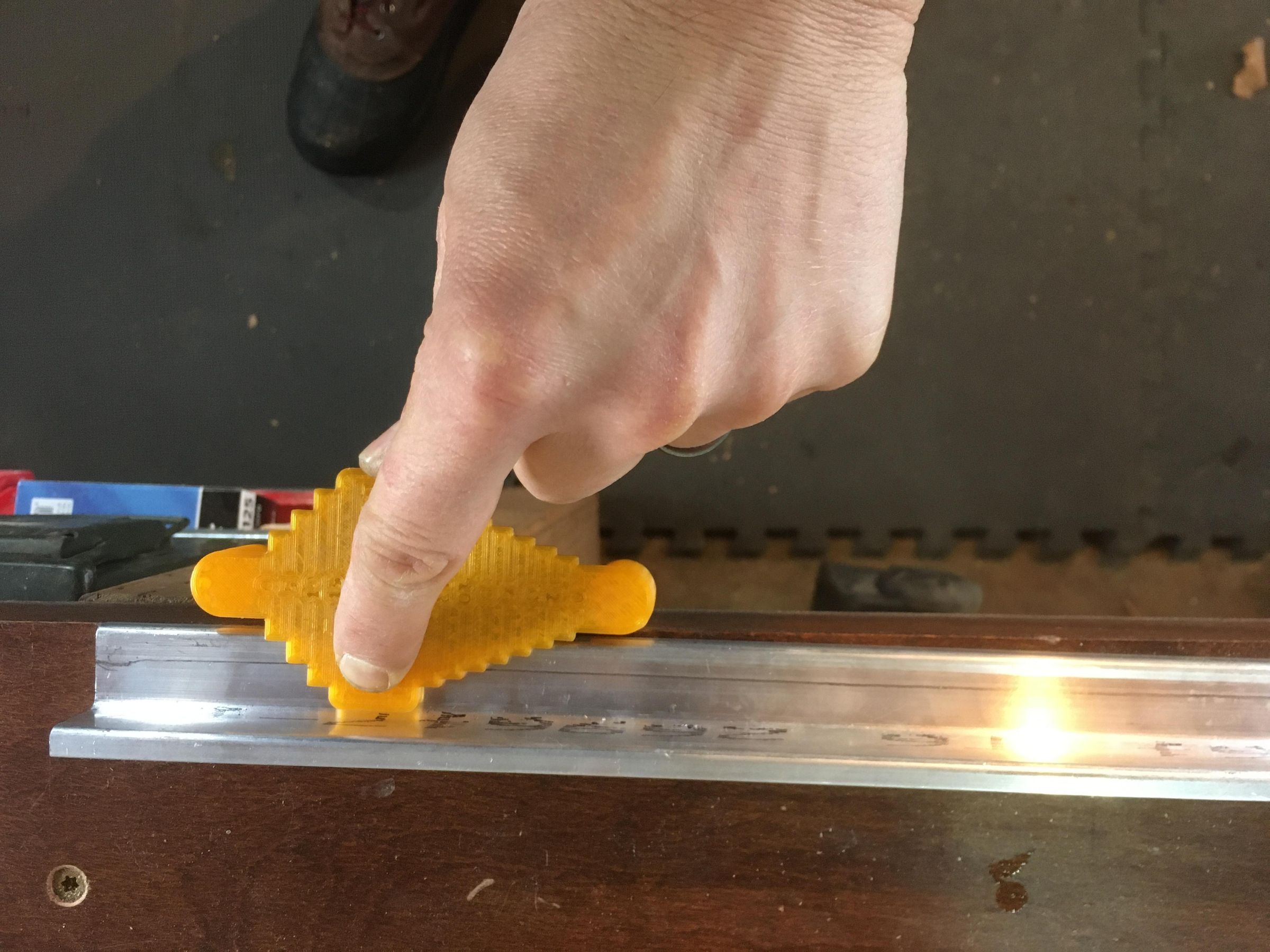 Shopsmith Bandsaw Fence Attachment Adapter : 7 Steps (with Pictures ...