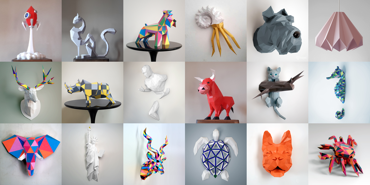 DIY Papercraft - Deer PDF Template : 6 Steps - Instructables