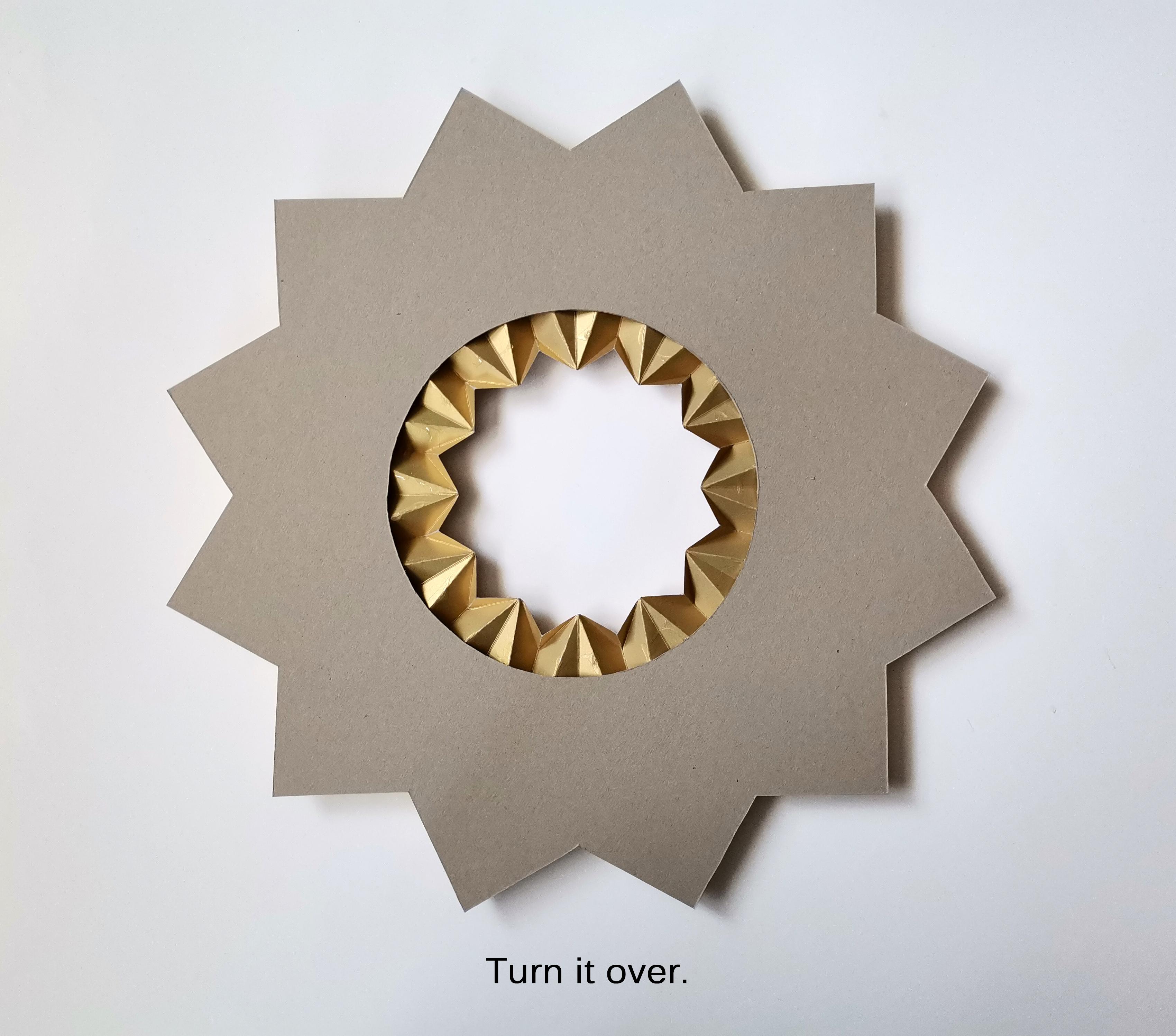 Origami Mirror Frame From Paper : 4 Steps (with Pictures) - Instructables