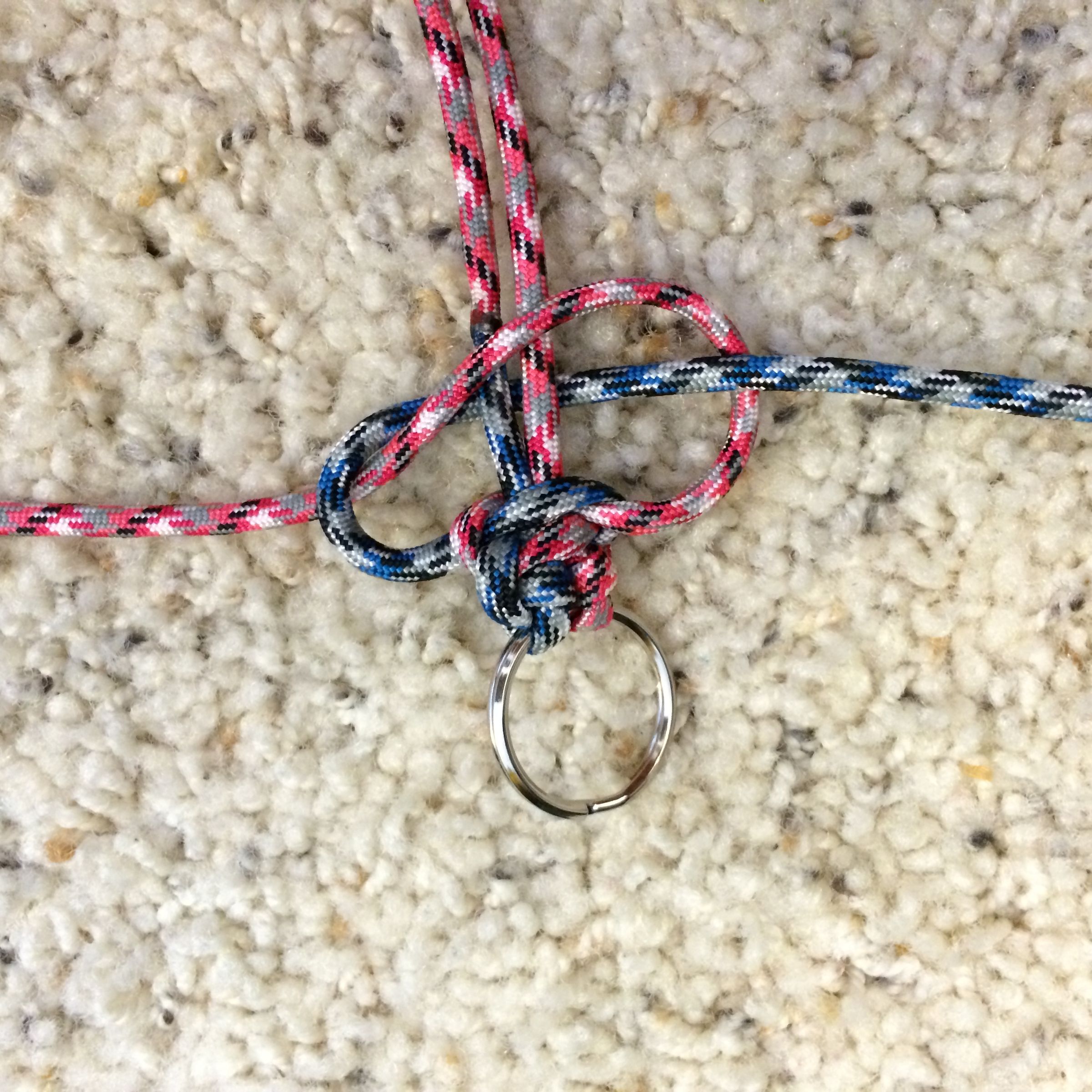 DNA Paracord Keychain : 5 Steps - Instructables