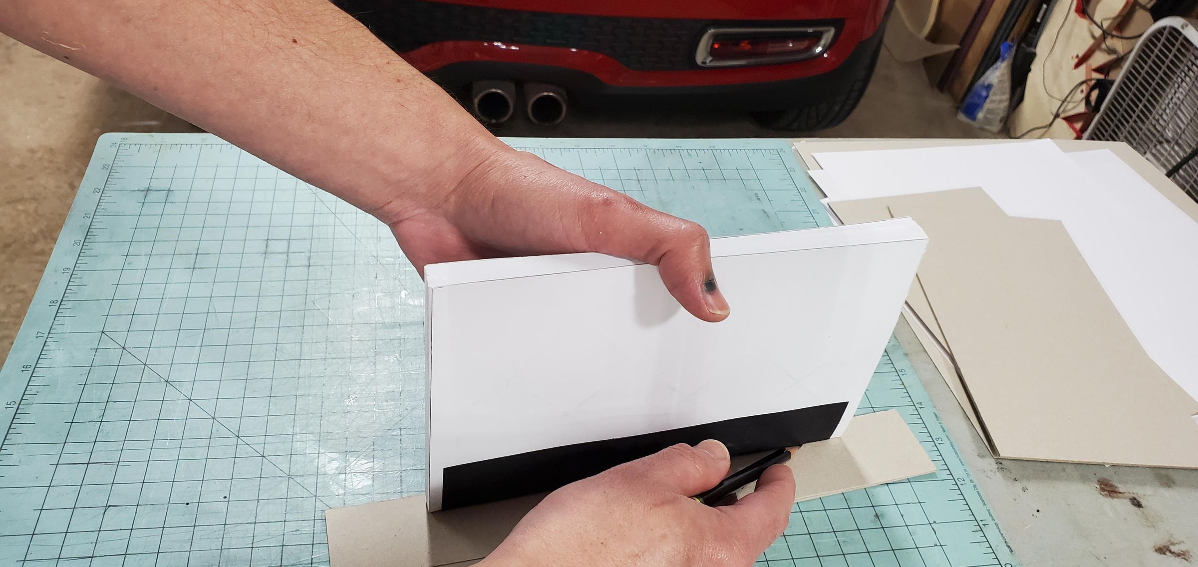 No Sew Book Binding - Easier Way to Make a Sketch Book? : 21 Steps ...