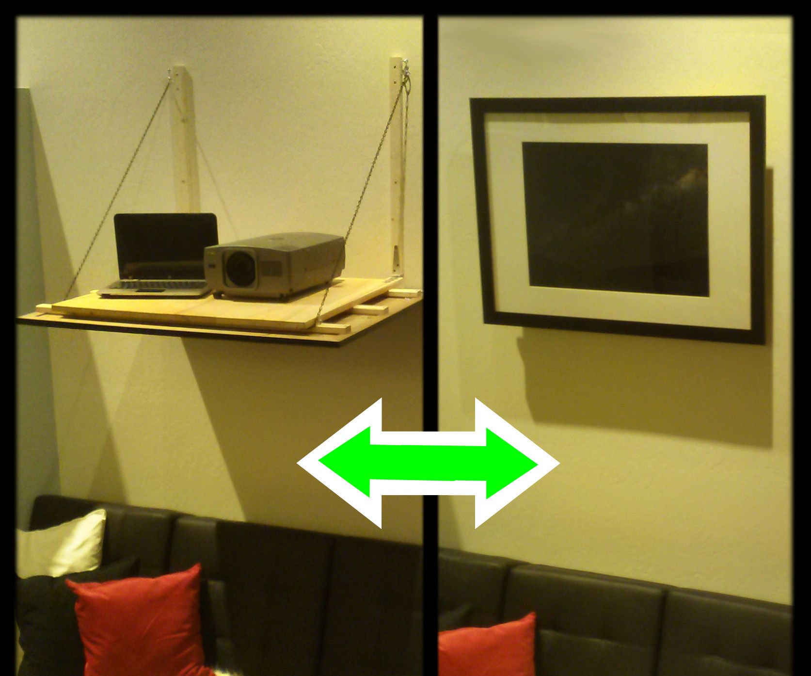 Framed Picture That Turns Into a Shelf : 7 Steps - Instructables