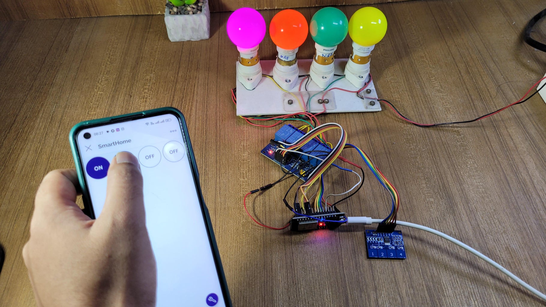 Esp32 Capacitive Touch Sensor Switch To Control Relays With Ttp223 17 Steps Instructables 7578