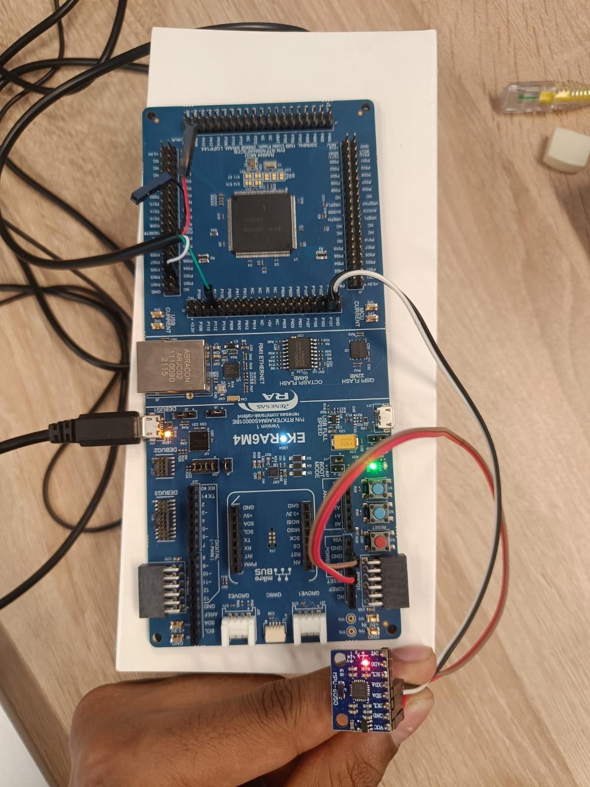 MPU 6050 Interfacing Renesas RA : 5 Steps - Instructables