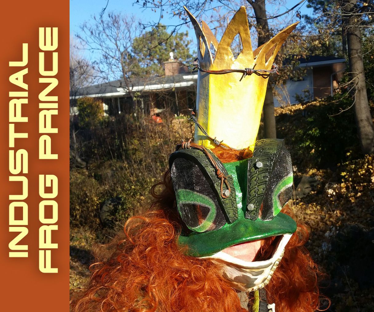 Industrial Frog Prince Mask and Costume : 11 Steps - Instructables