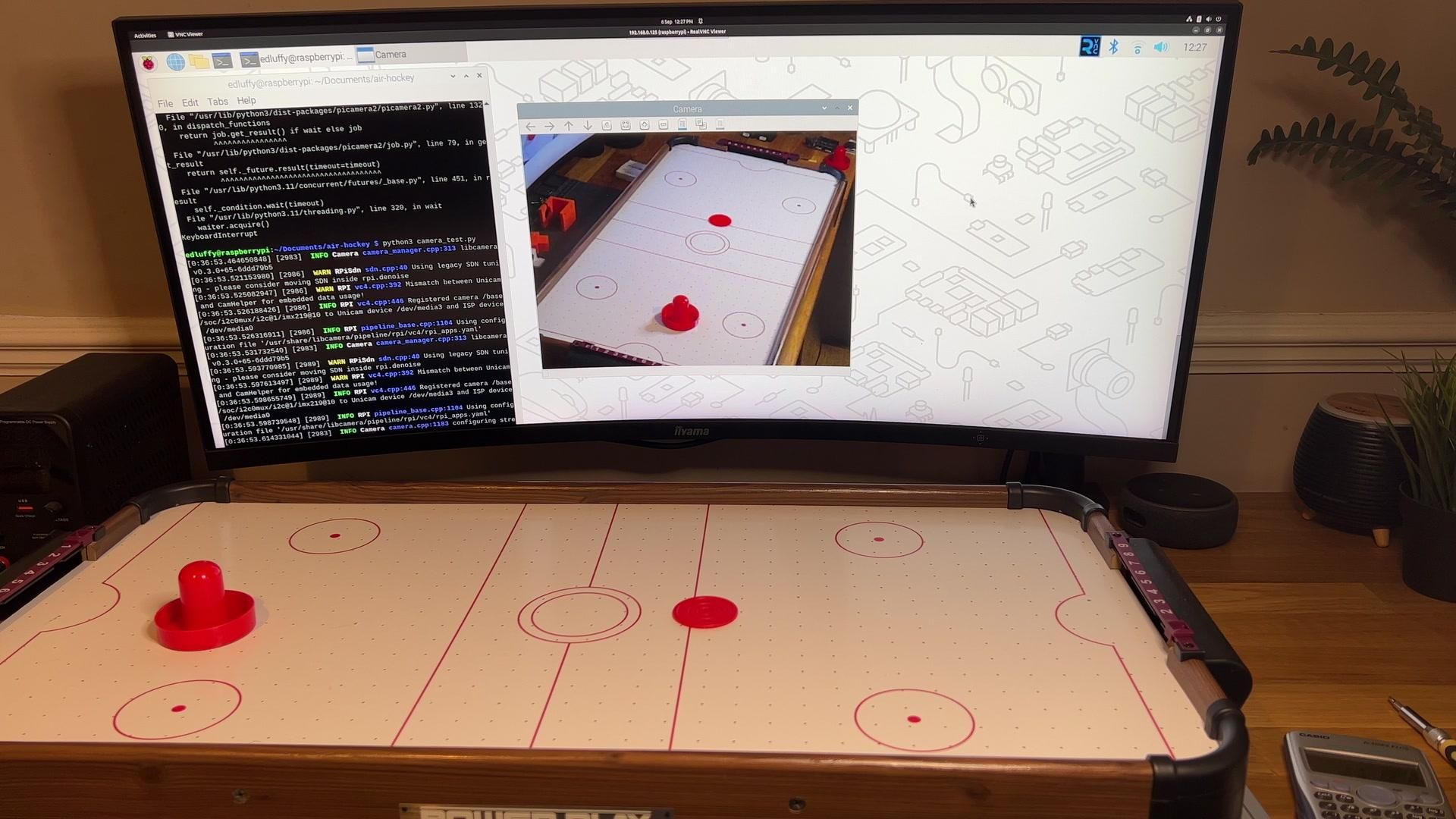 Air Hockey Robot With Shot Prediction : 10 Steps (with Pictures ...