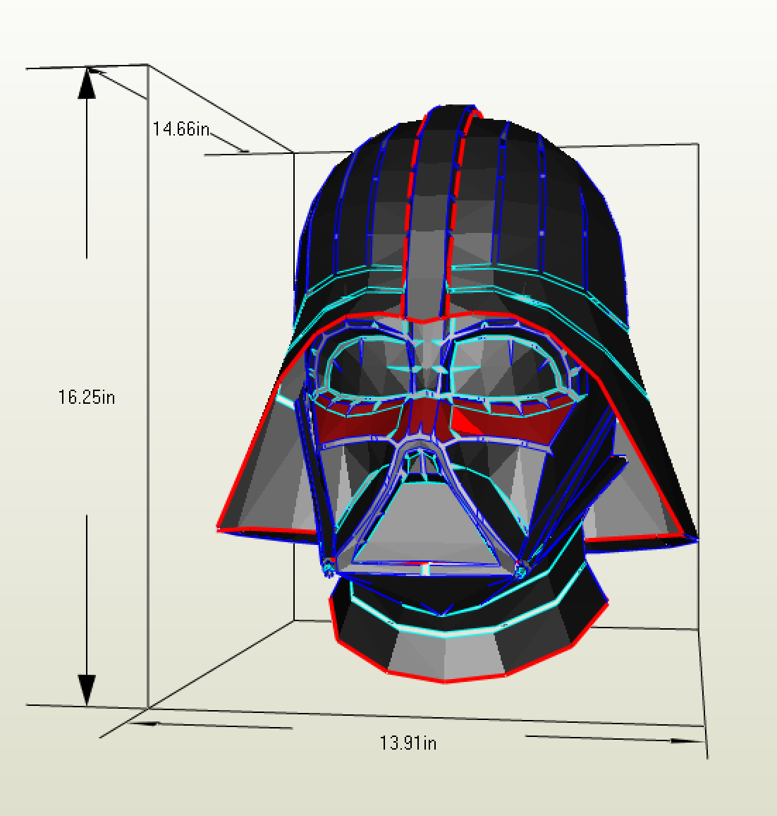 Cardboard Darth Vader Helmet : 6 Steps - Instructables