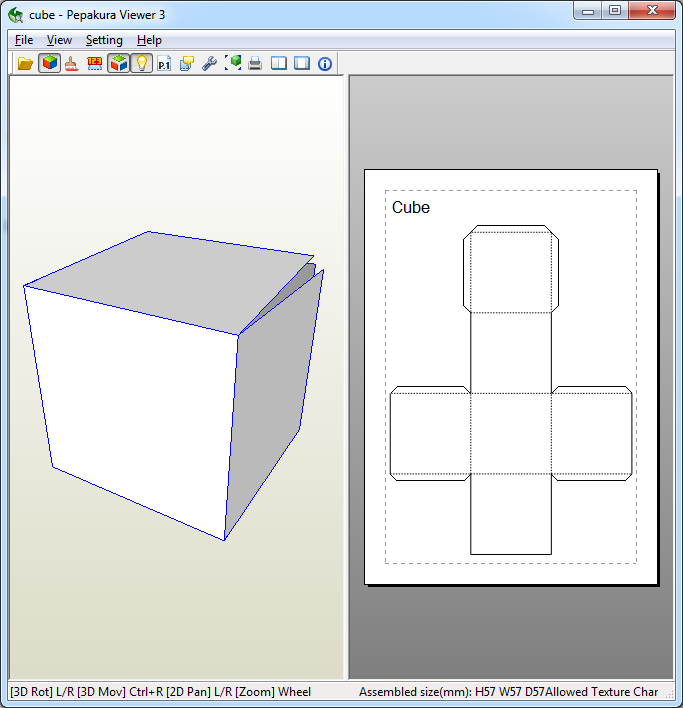 How To Use Pepakura Viewer
