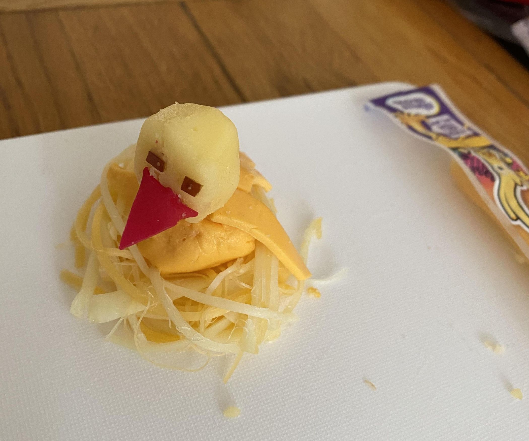 Cheese Bird in a Nest : 4 Steps - Instructables