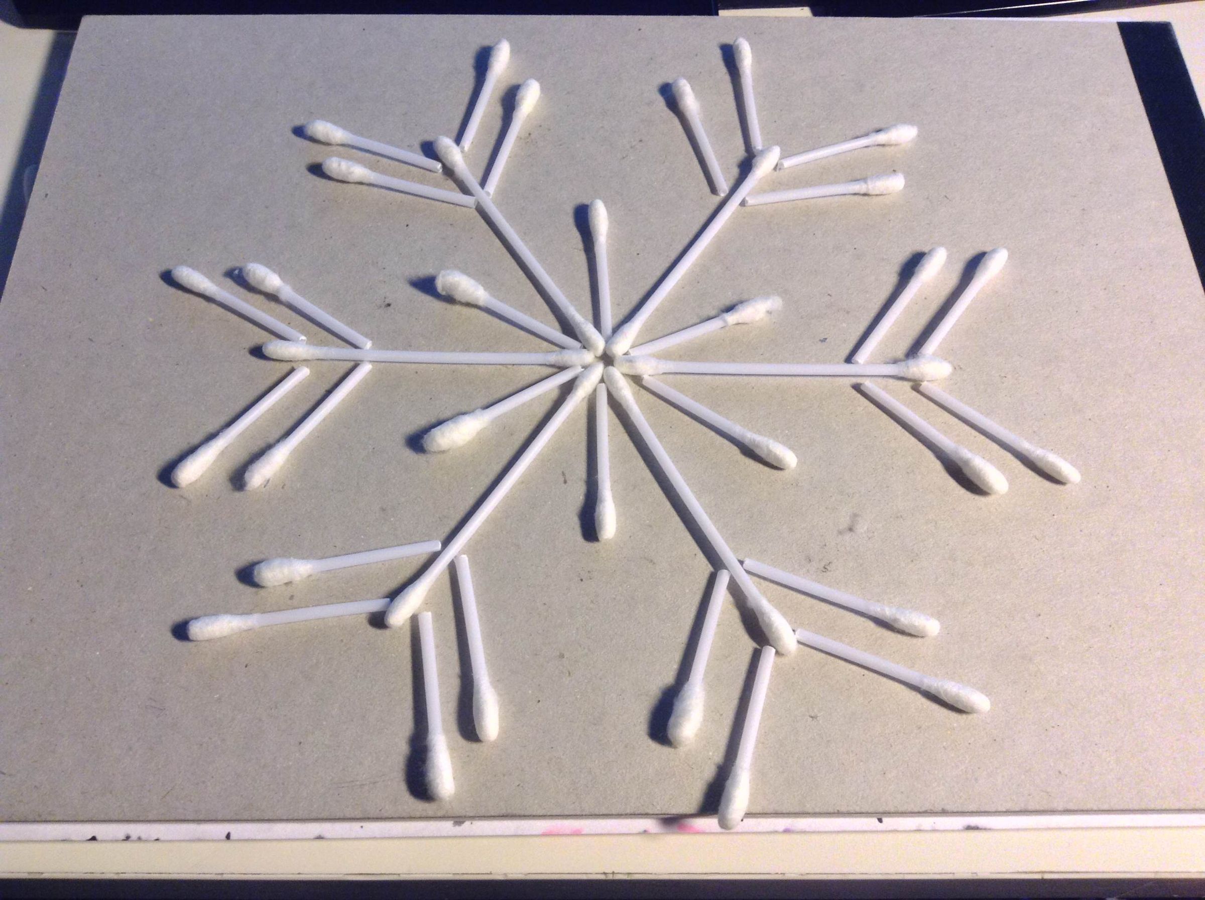 Q-Tip Snowflake Decorations - Instructables