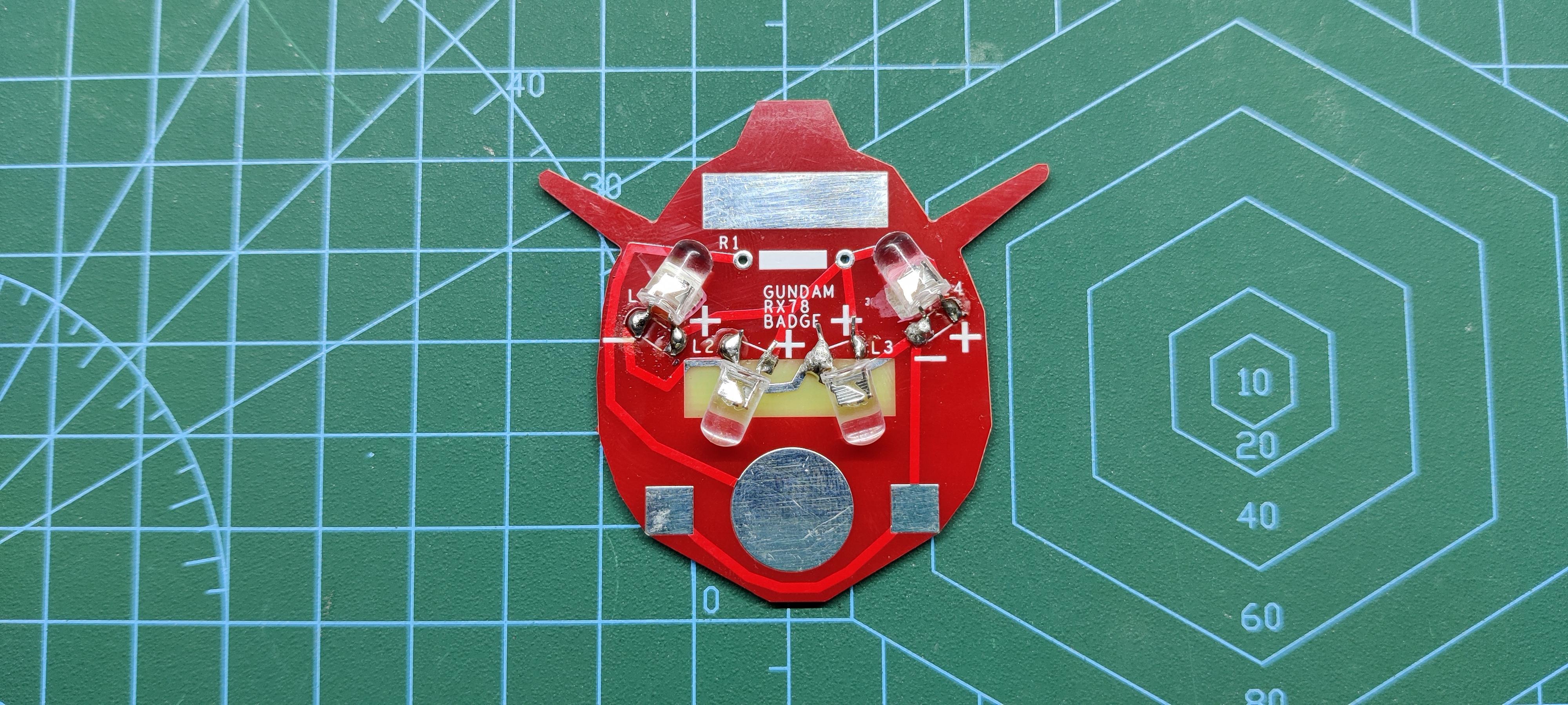 Gundam Themed PCB Badge : 12 Steps (with Pictures) - Instructables