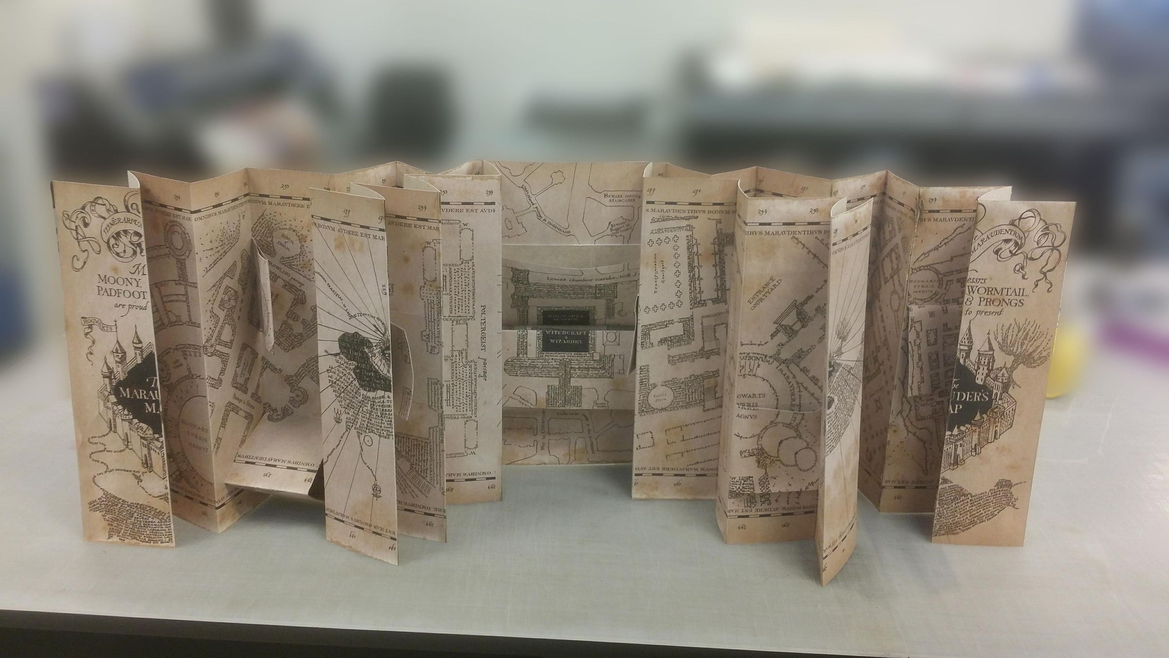 How to Make the Marauders Map (with Pictures) - Instructables