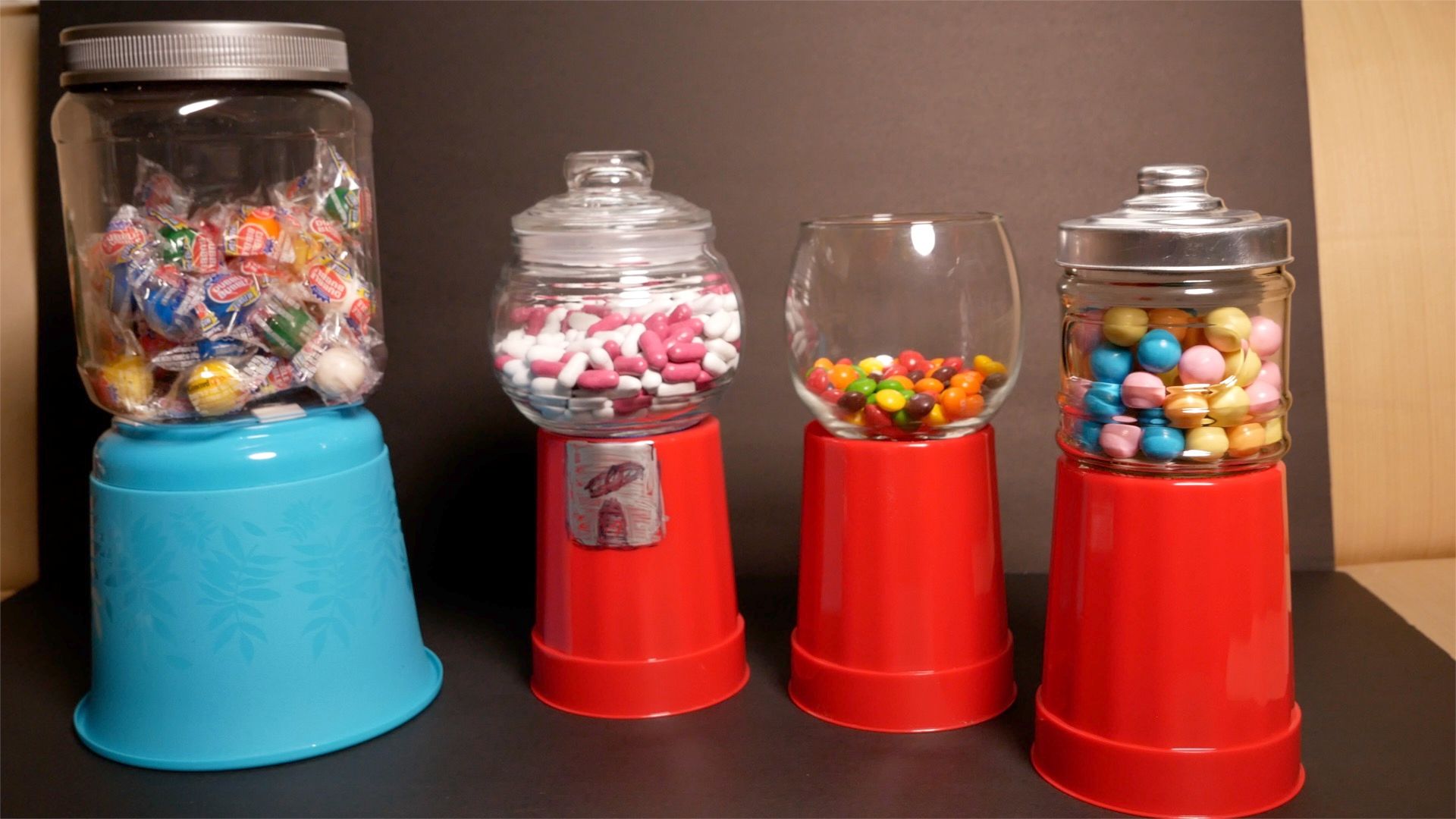 EASY $3 Dollar DIY Gumball Machines! : 8 Steps - Instructables