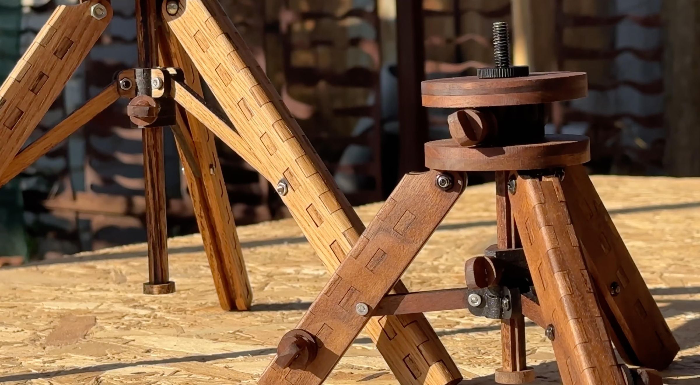 Foldable Wooden Tripod for Mobile and DSLR : 19 Steps (with Pictures ...