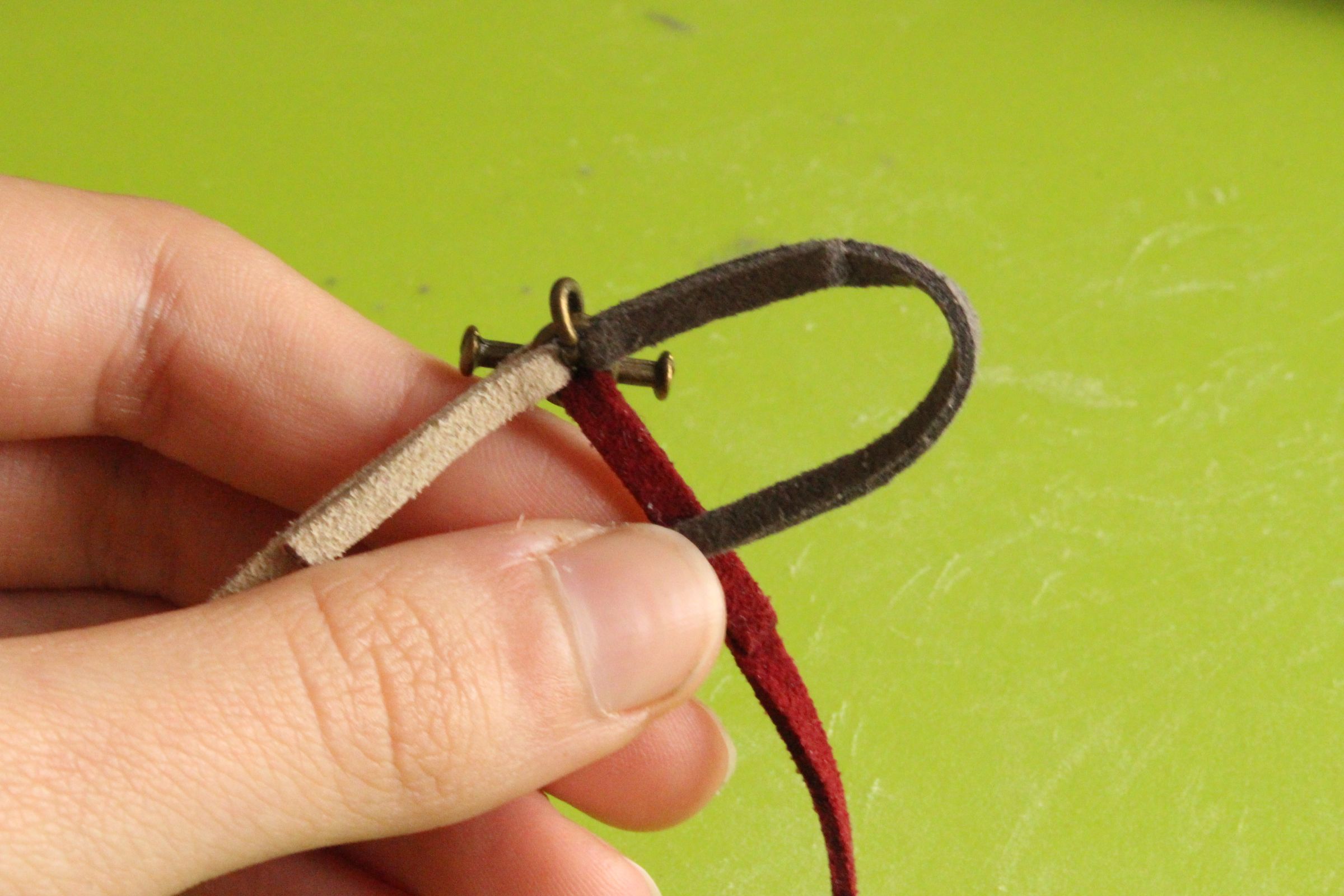 Knotted Suede Lace Bracelet : 9 Steps (with Pictures) - Instructables