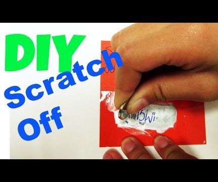 How to Make Scratch Off Card : 4 Steps (with Pictures) - Instructables
