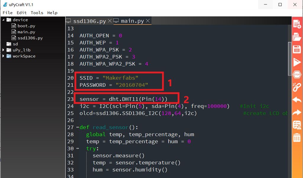 MicroPython Program：Mini Weather Station | Trybotics
