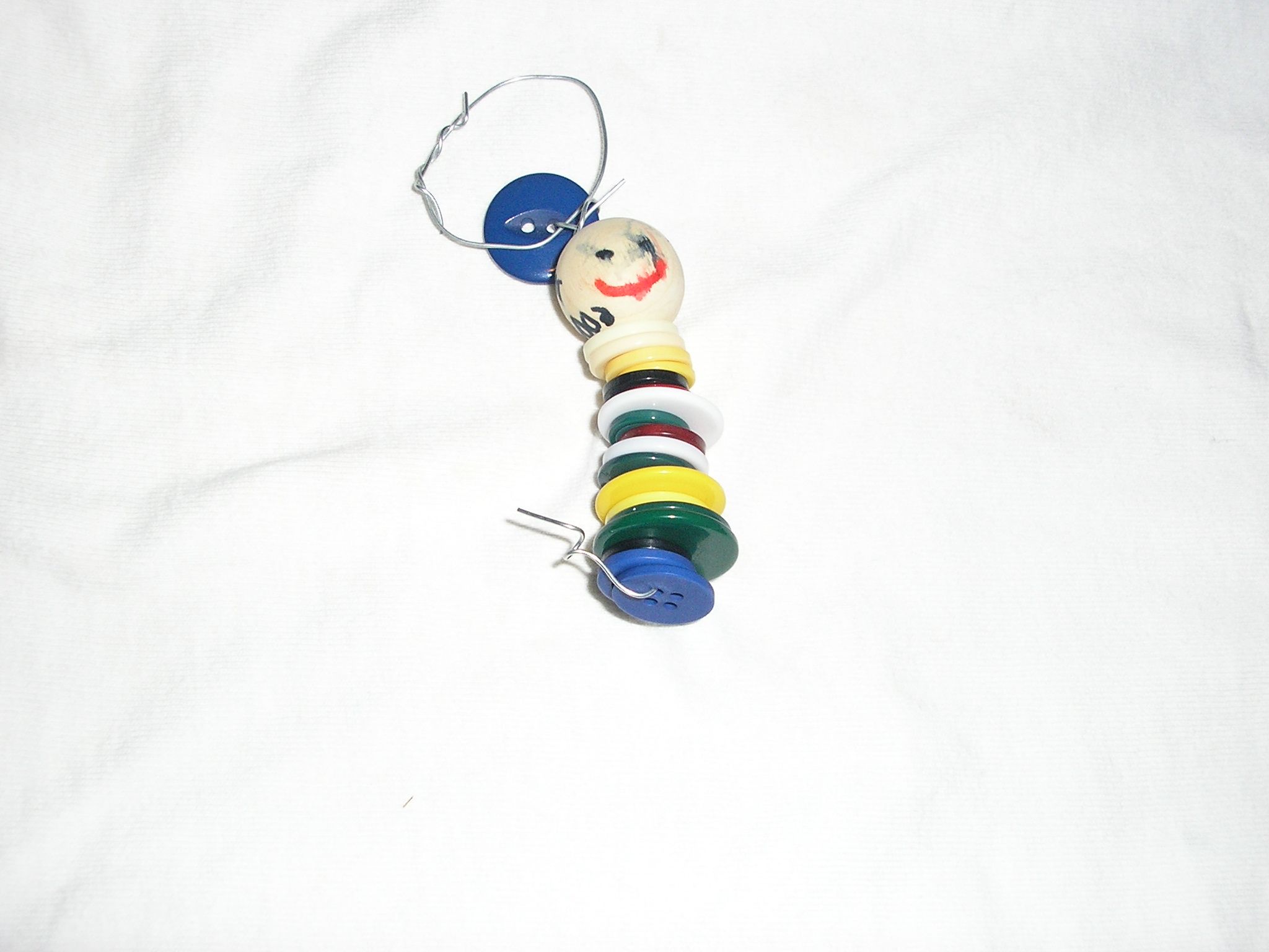 The Button Man Ornament! - Instructables