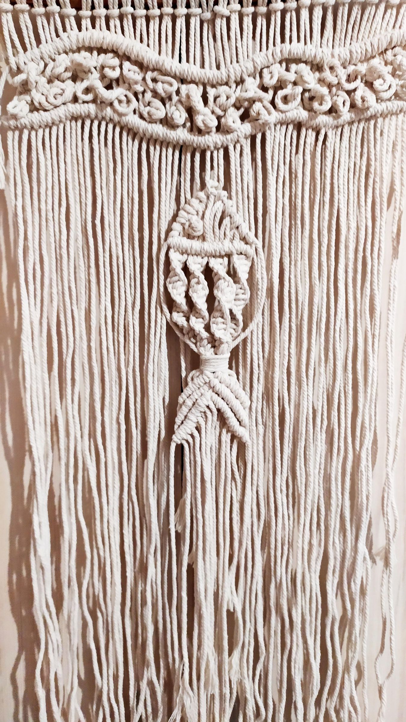 Macrame Fish Wall Hanging Made From Rope Scraps : 15 Steps (with ...