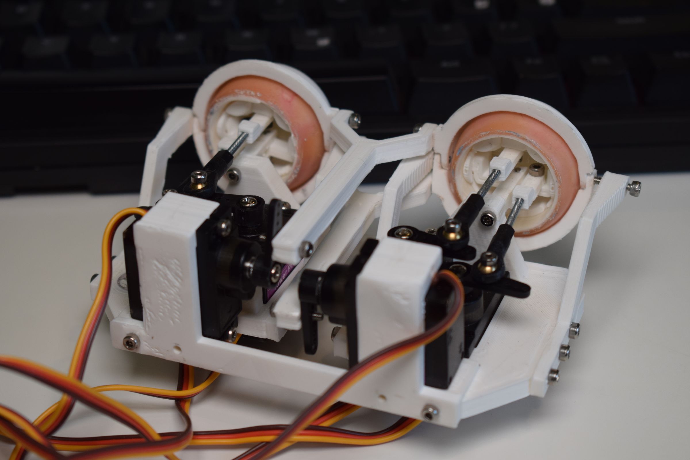 DIY Compact 3D Printed Animatronic Eye Mechanism : 4 Steps (with ...