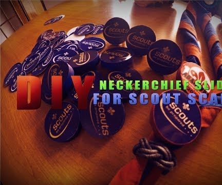 Scout Neckerchief Badge Slide - Instructables