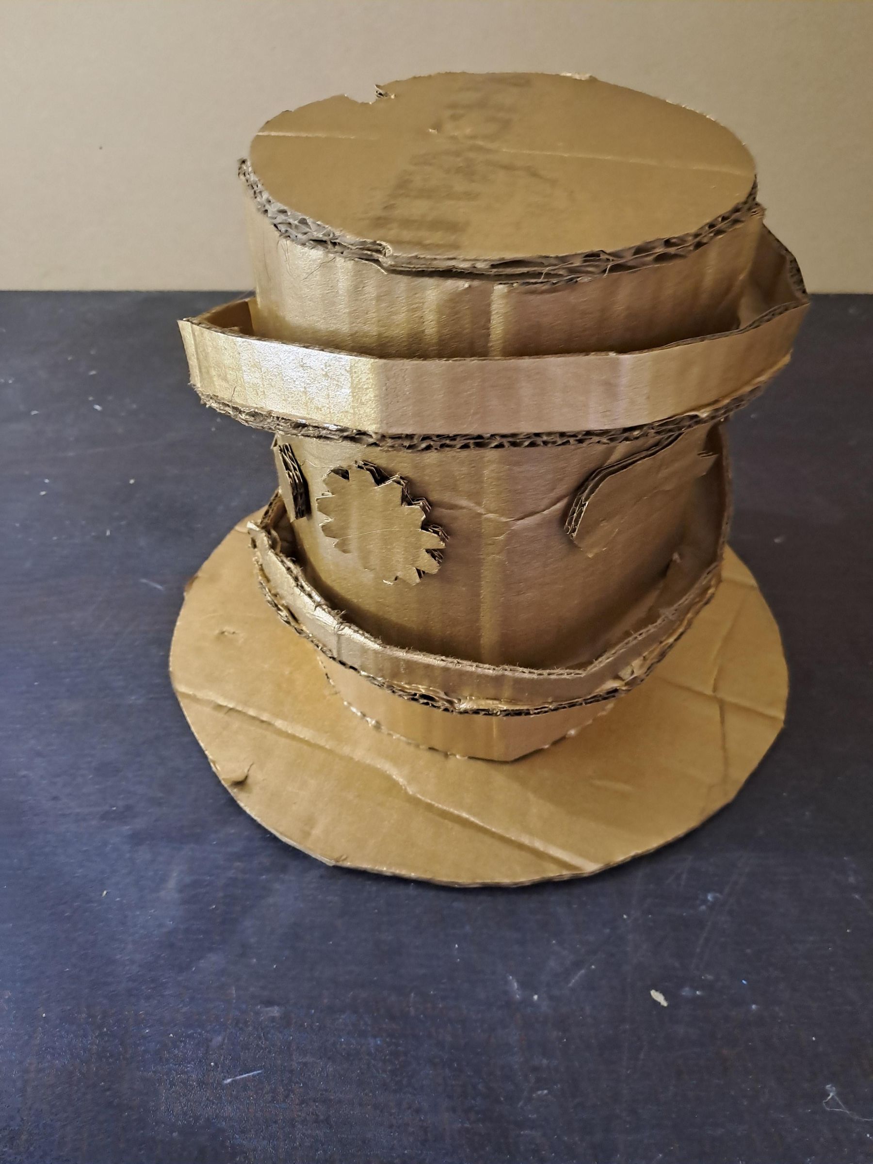 DIY Punk Style Kid Over-The-Top Hat With Spiral Ball Drop : 6 Steps ...