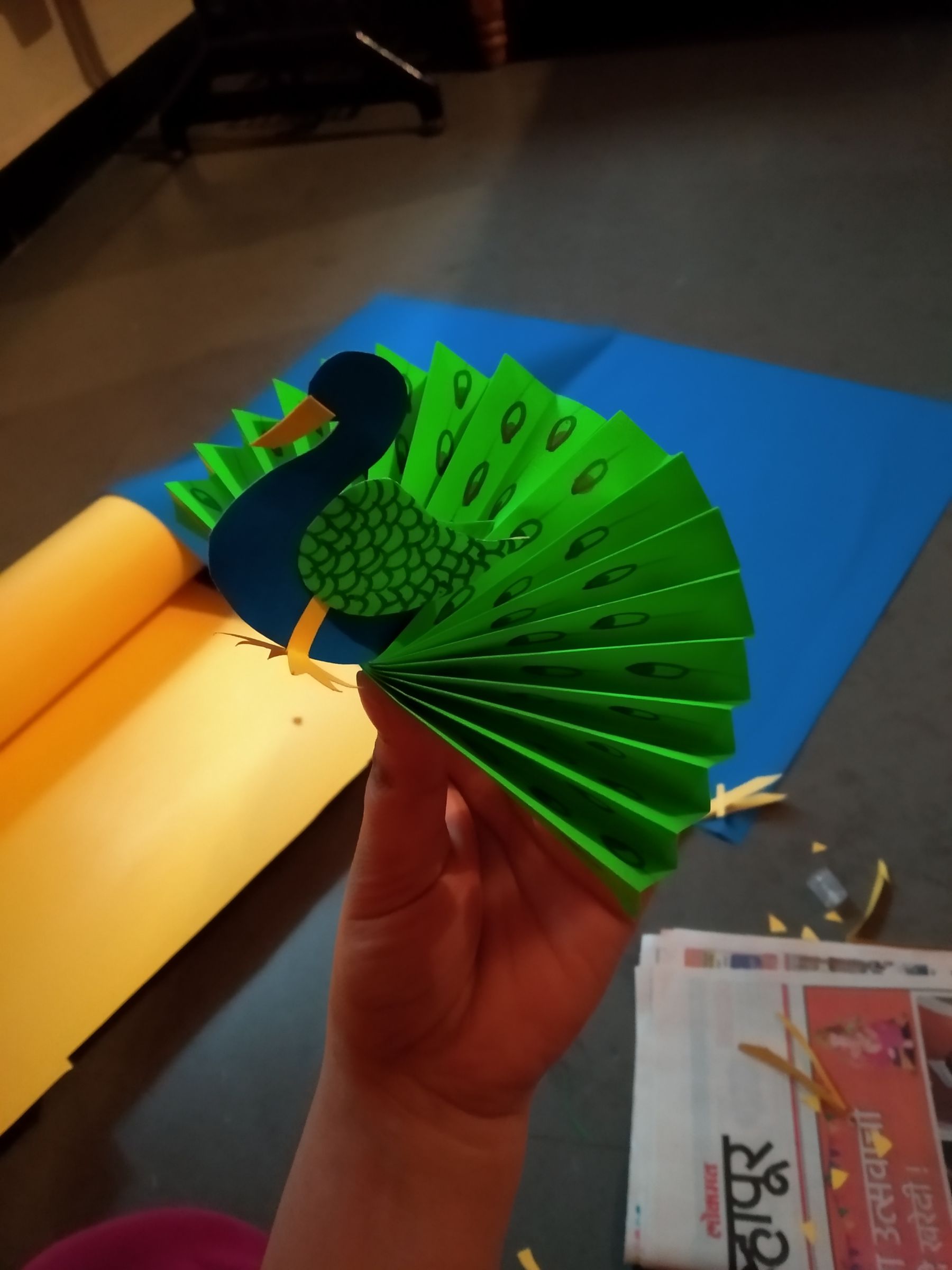 How to Make Peacock DIY (paper Craft) : 5 Steps (with Pictures ...