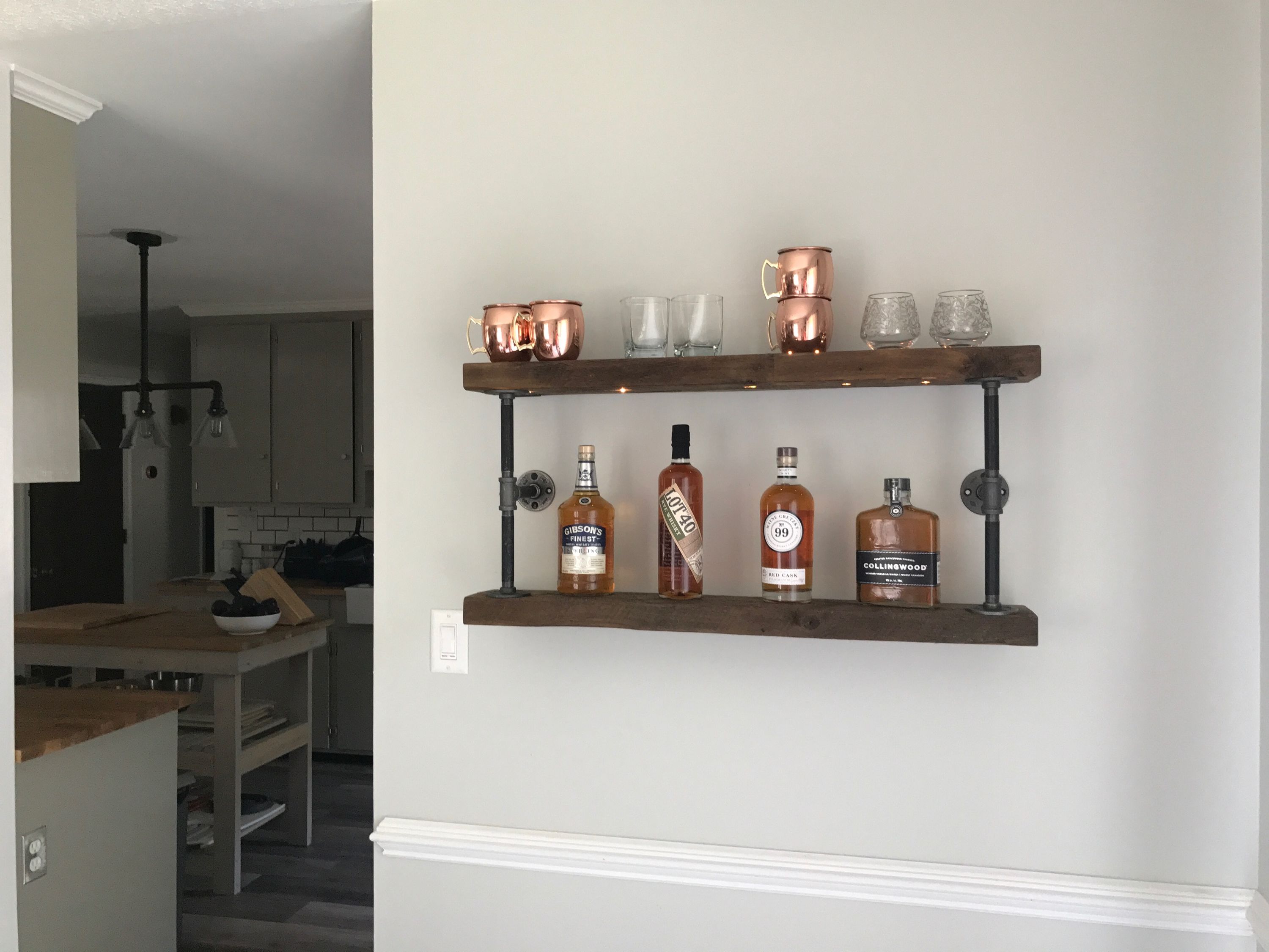 DIY Whiskey Shelf : 15 Steps (with Pictures) - Instructables