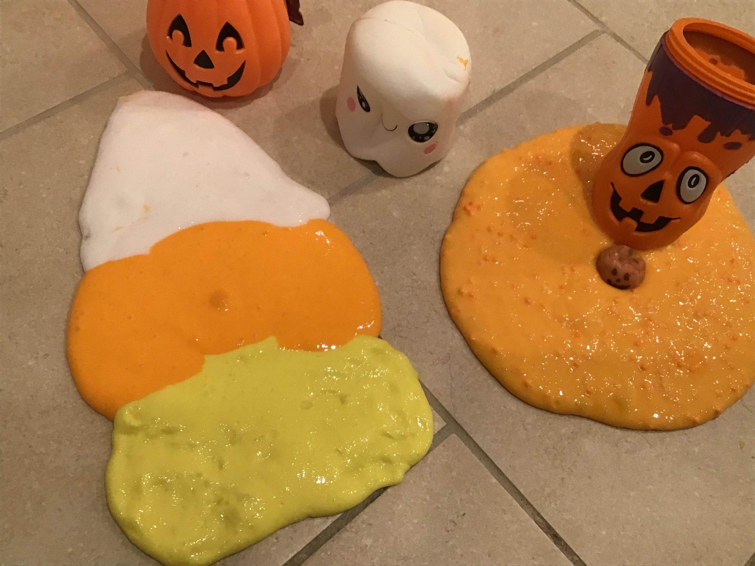 Candy Corn Slime! : 7 Steps - Instructables