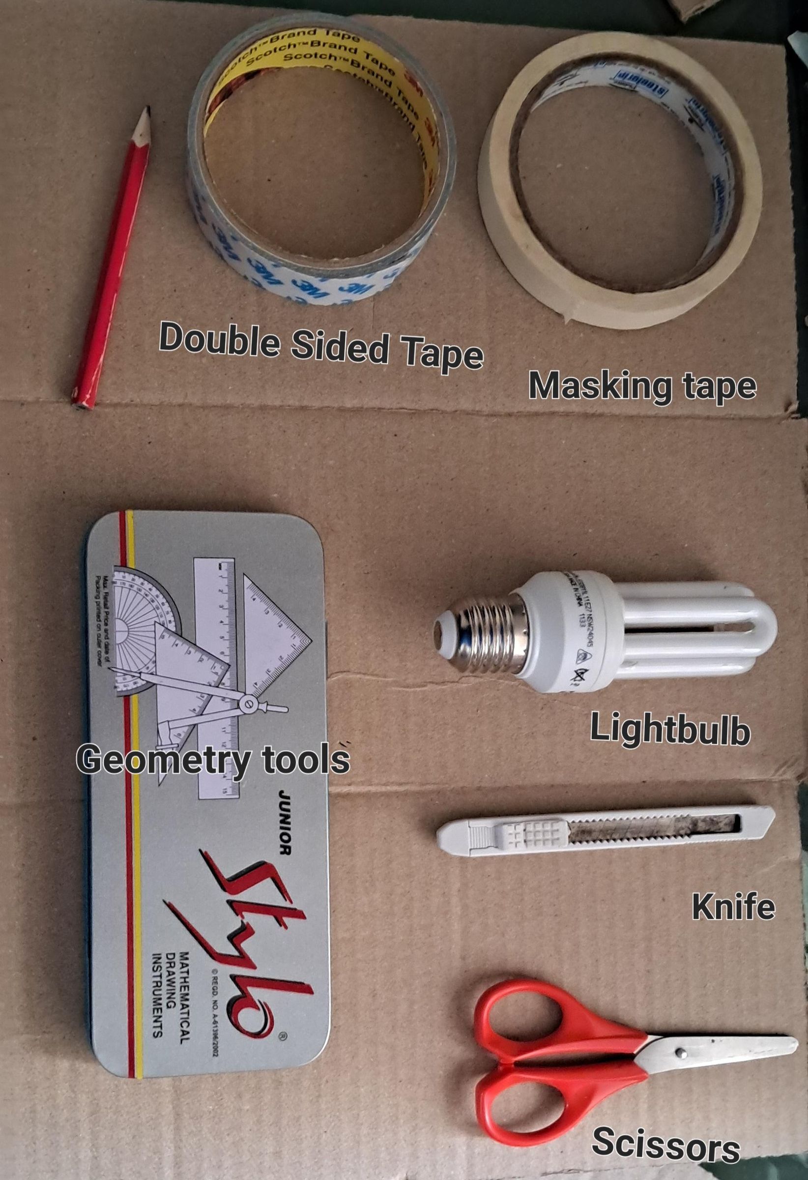 DIY Table Lamp From Cardboard : 9 Steps - Instructables