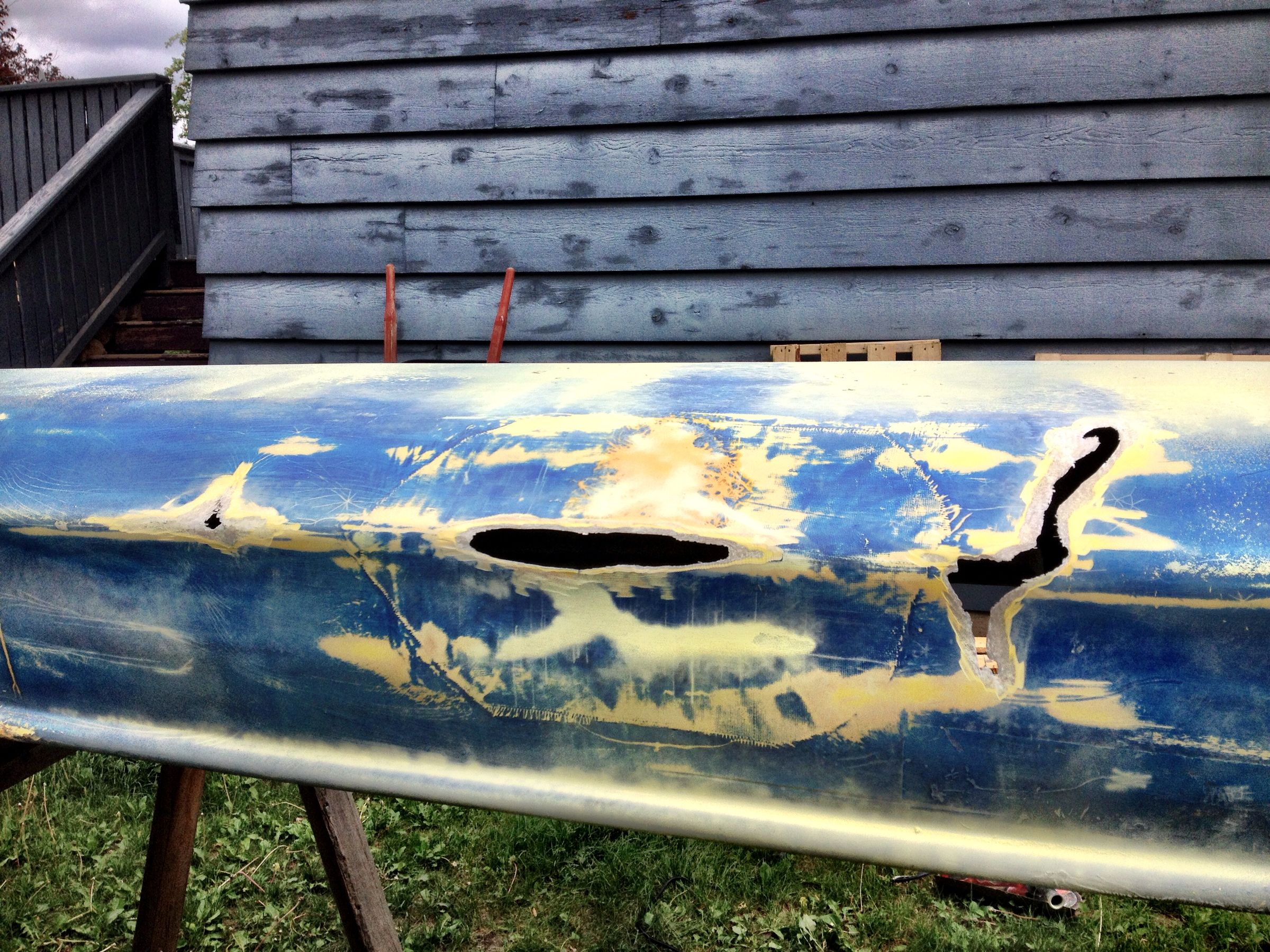 Repairing a Fiberglass Canoe : 7 Steps (with Pictures) - Instructables