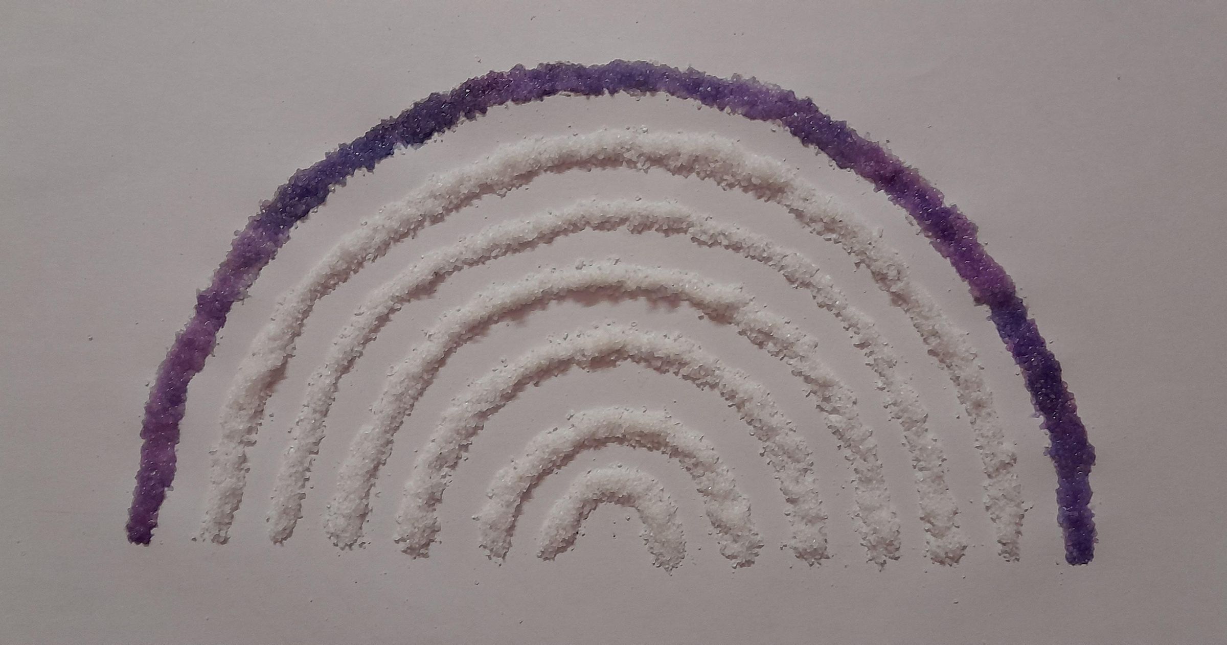 Rainbow: Salt Crystal Painting : 3 Steps (with Pictures) - Instructables