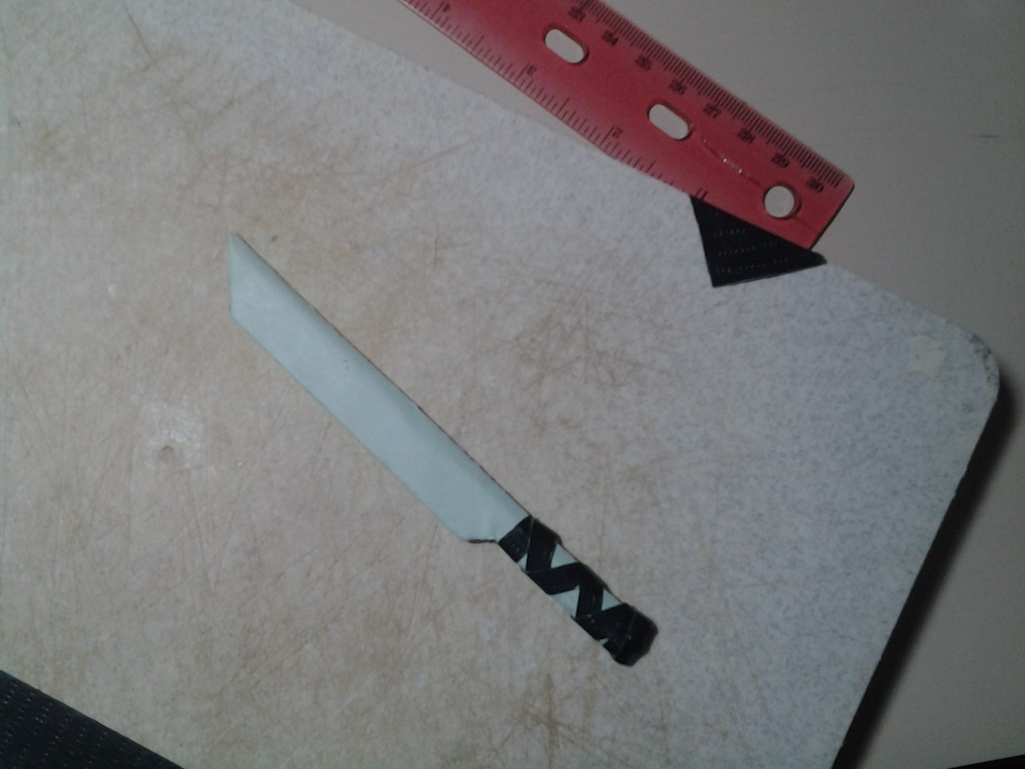 How to Make a Mini Sword (using Paper) : 7 Steps - Instructables