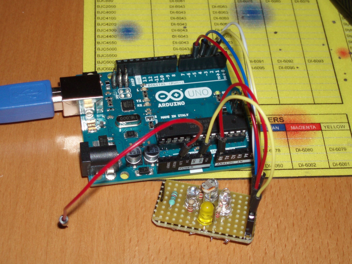 Diy Arduino Color Sensor 6 Steps Instructables