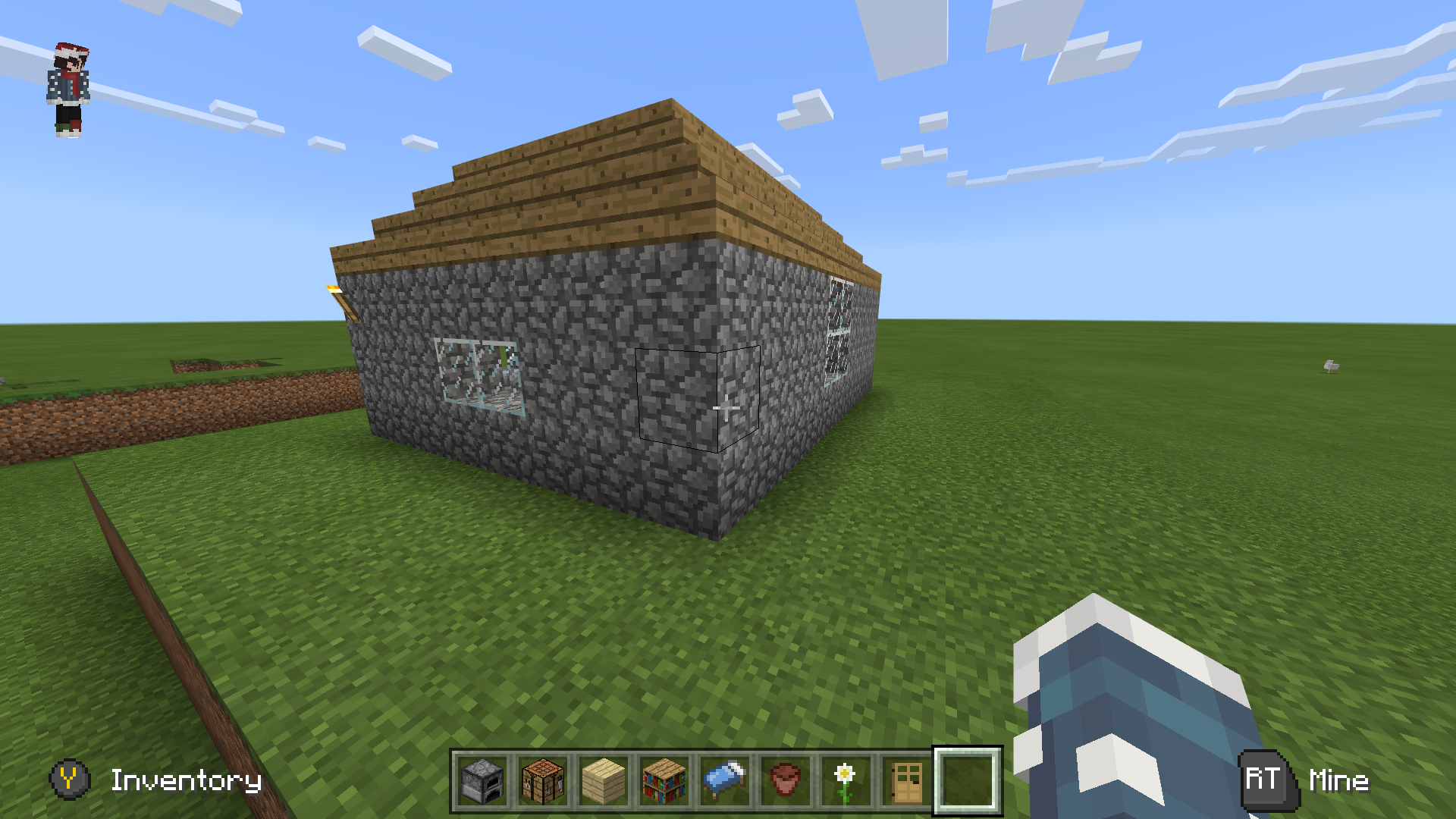 Minecraft - Easy Completely Hidden Stairs With Secret Lever. : 7 Steps ...