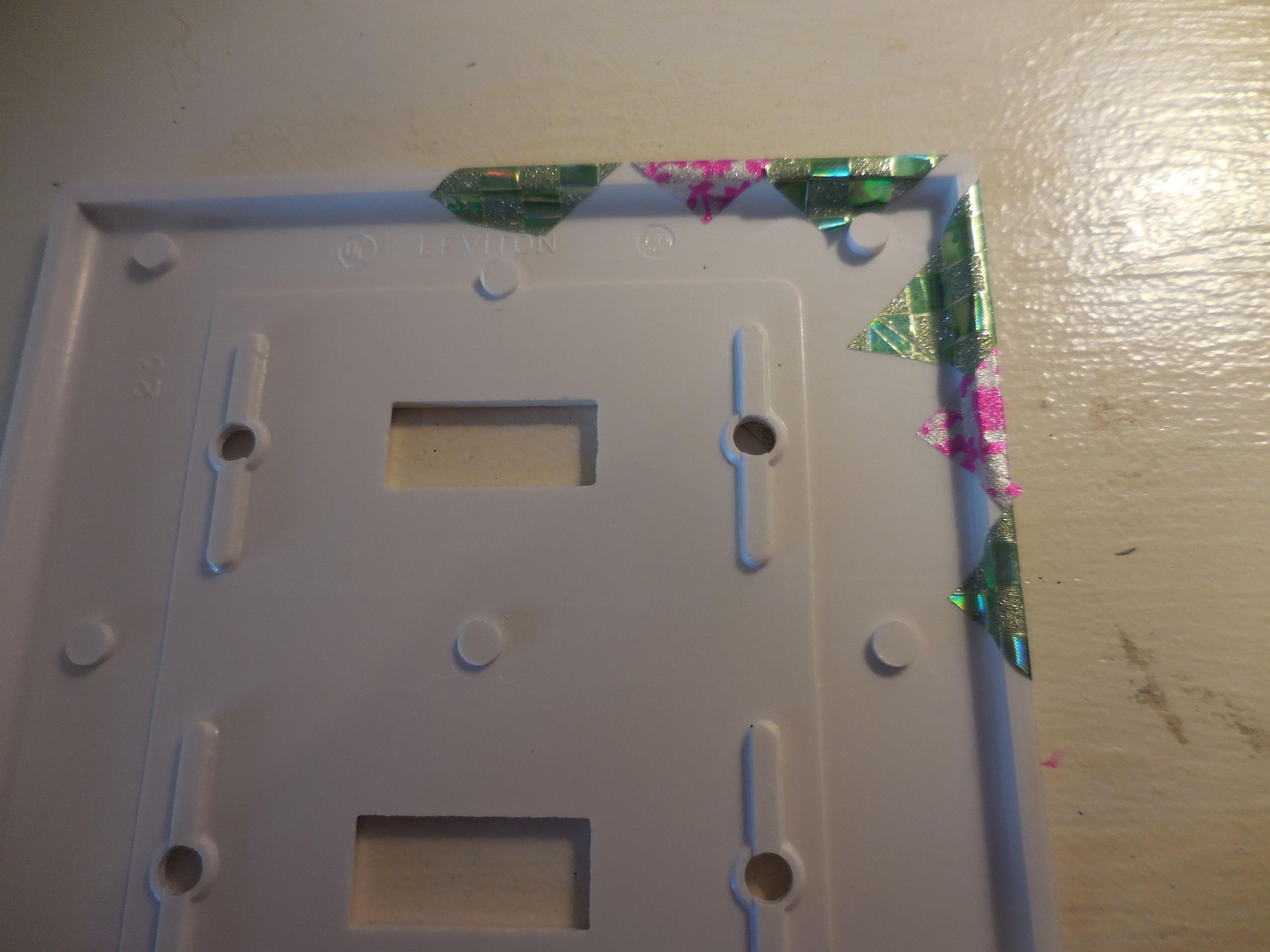 Washi Tape Covered Light Switch Plate : 3 Steps - Instructables