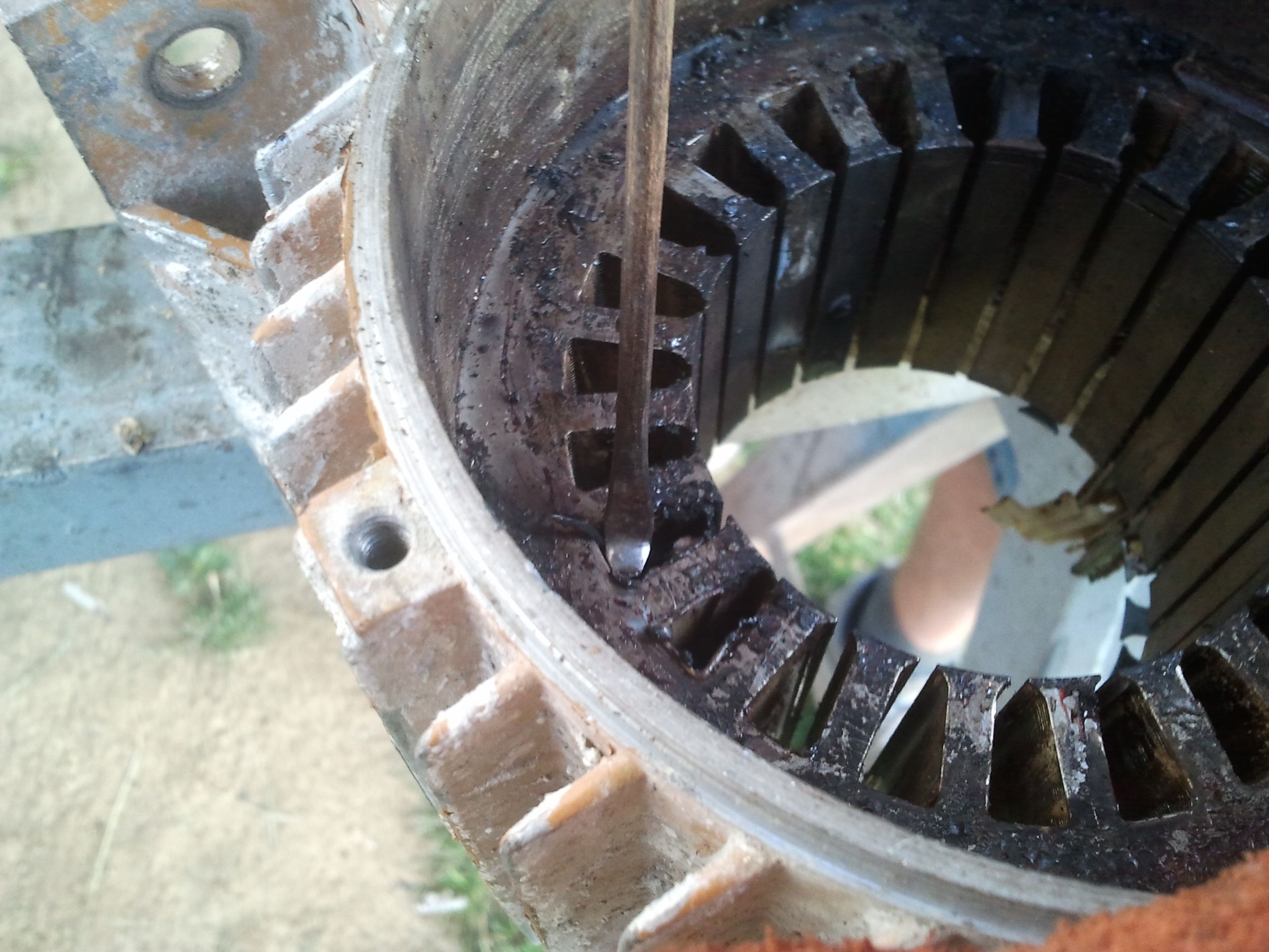 Rewinding and Renovation of the Electric Motor : 45 Steps (with ...